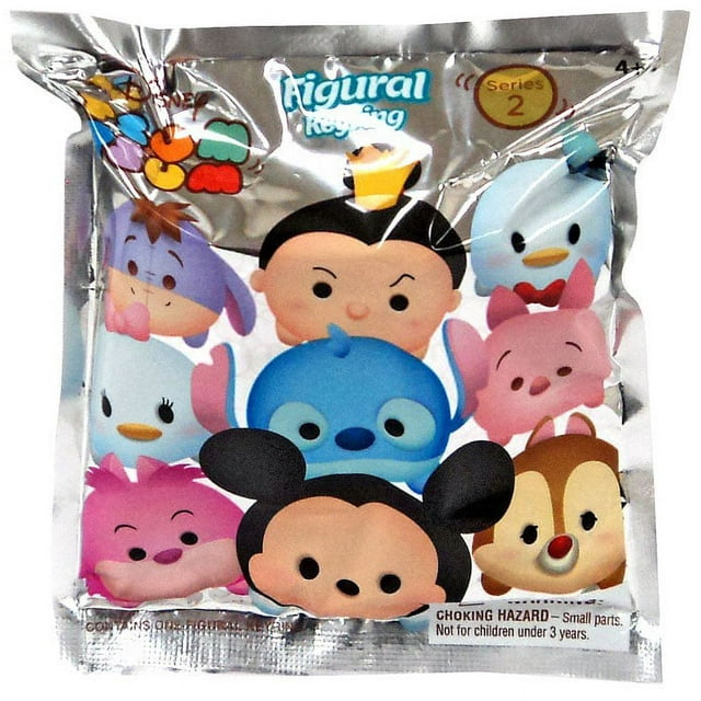 Disney 3D Figural Keychain Tsum Tsum Series 2 Mystery Pack - Walmart.com