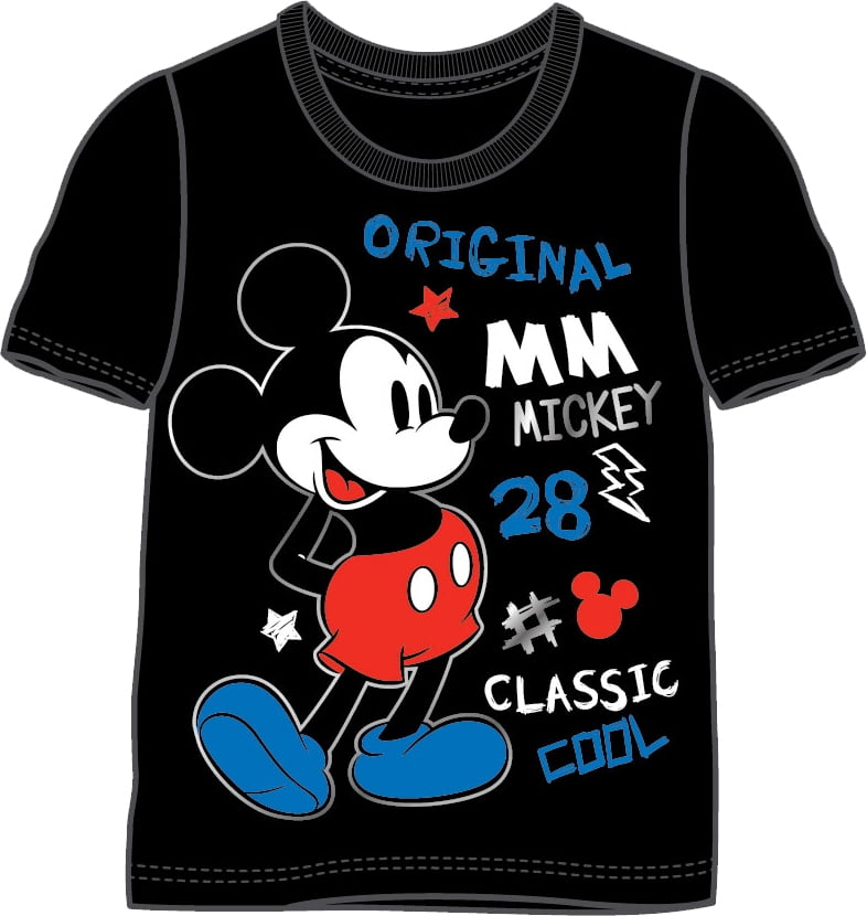 Disney 3t Ath Navy Tee Mickey Classic - Walmart.com