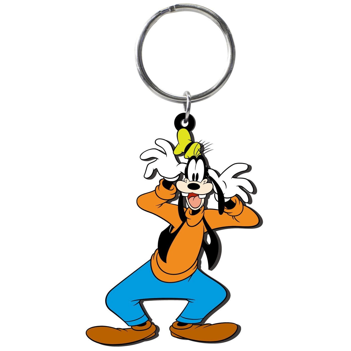 Disney 46724 Goofy Soft Touch Keychain - Walmart.com
