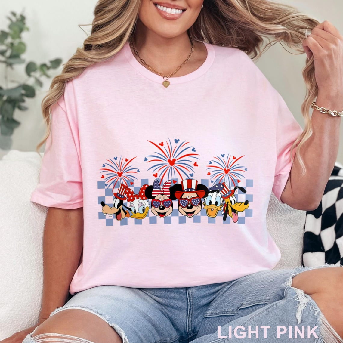 Disney 4Th Of July Shirt, Disney Friends Fireworks Shirt, Family Disney ...