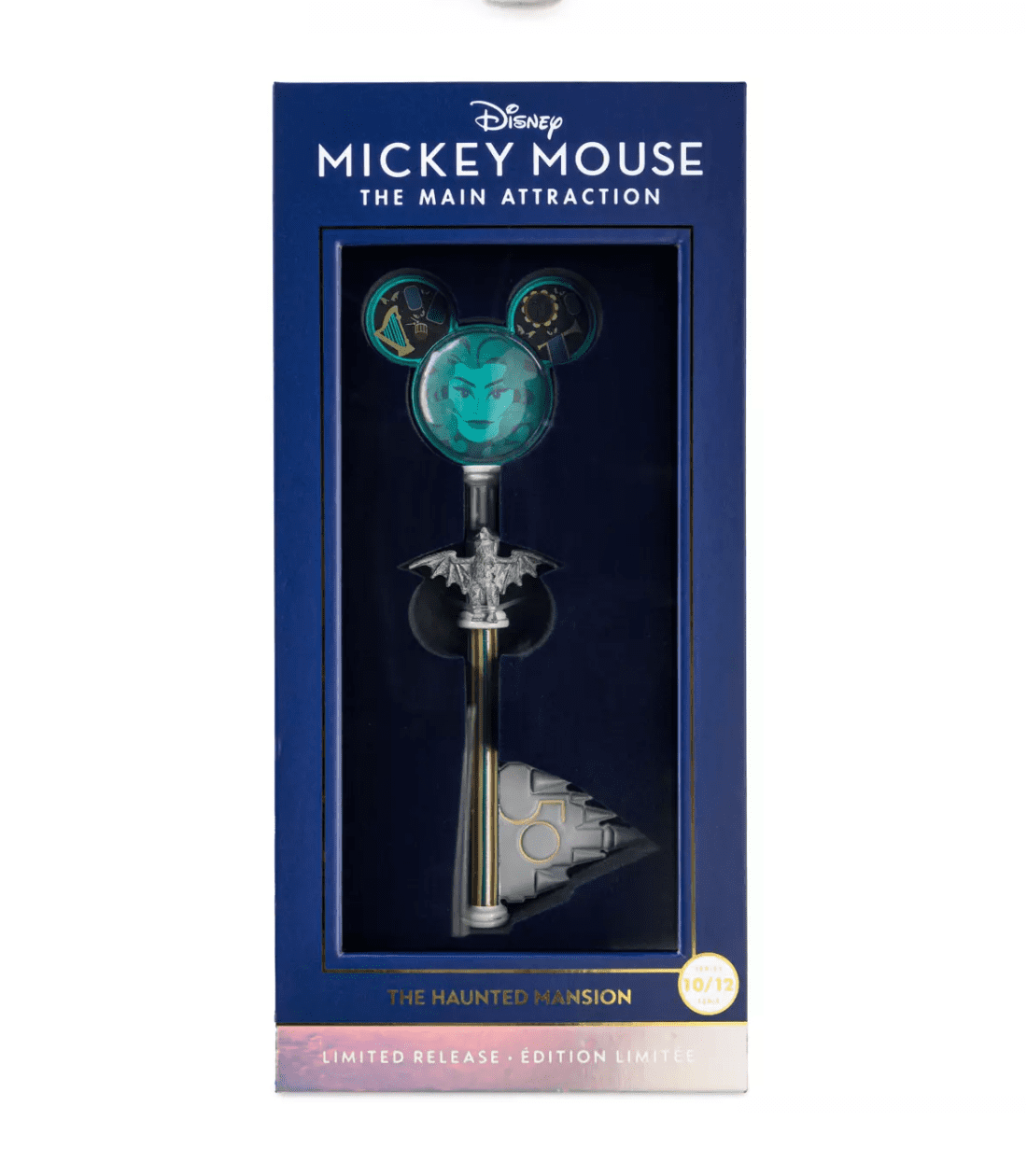 Disney 50th Mickey The Main Attraction The Haunted Mansion Key New with ...