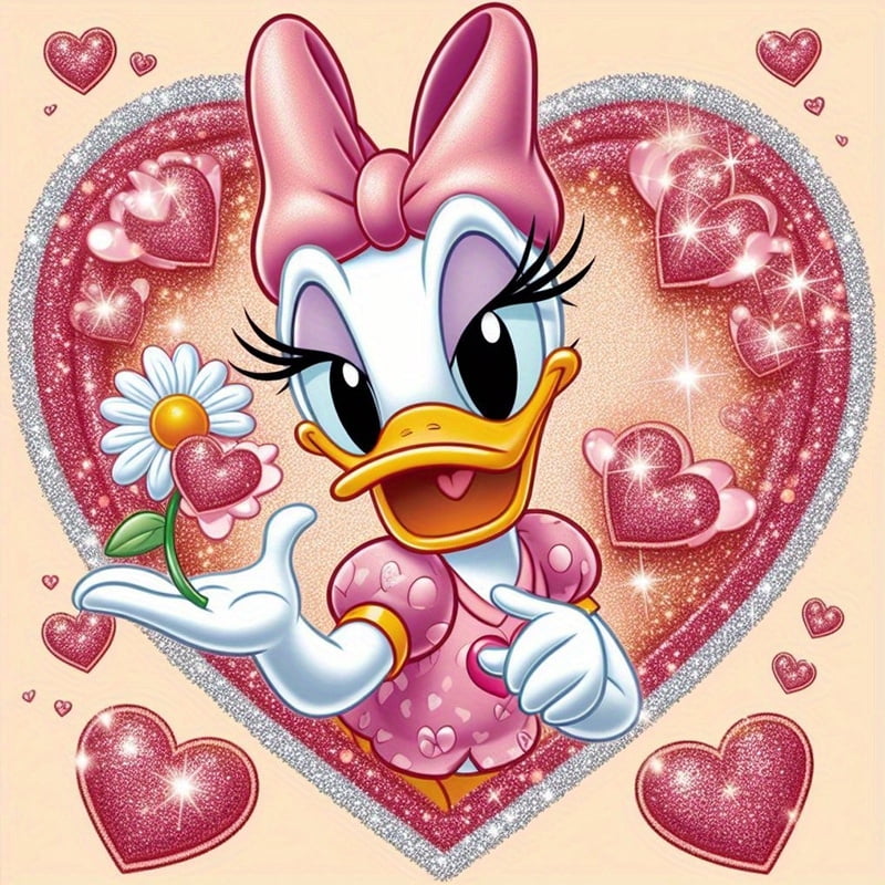 Disney 5D DIY Small Size Round Diamond, Full Diamond Art Painting Kit ...