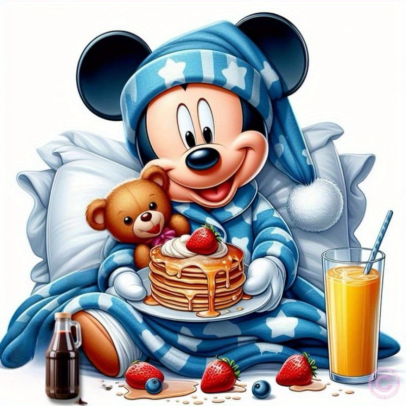 Disney 5D Diy Diamond Painting Kit - Cute Cartoon Characters & Animals ...