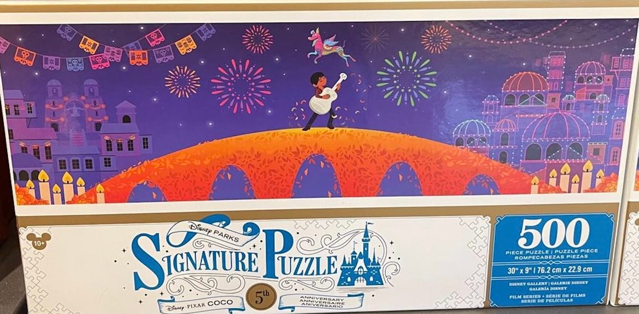 Disney 5th Anniversary Pixar Coco Miguel Signature 500pcs Puzzle New ...
