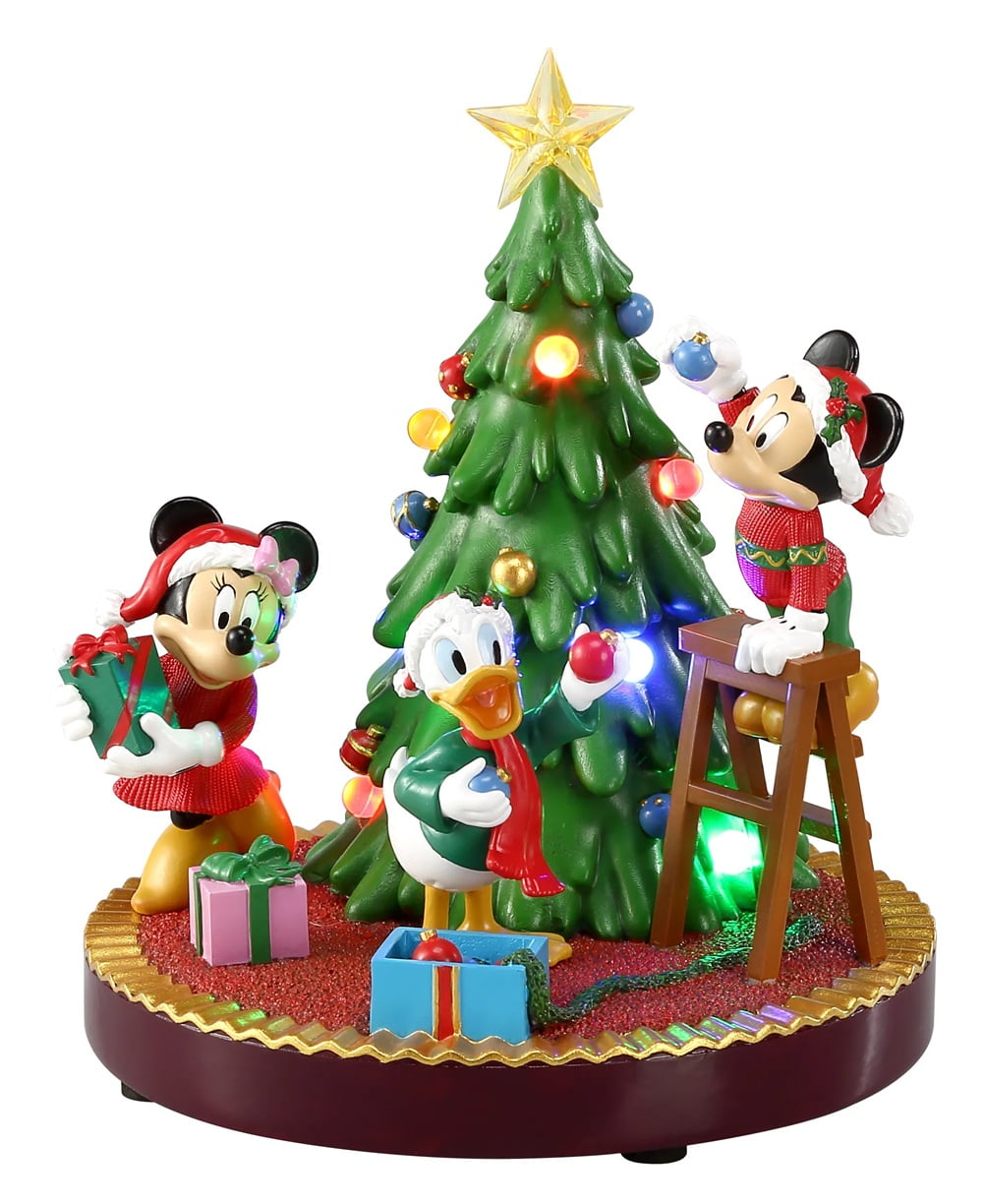 Disney 9.2-in Decorating Christmas Tree Lighted Musical Christmas Tree ...