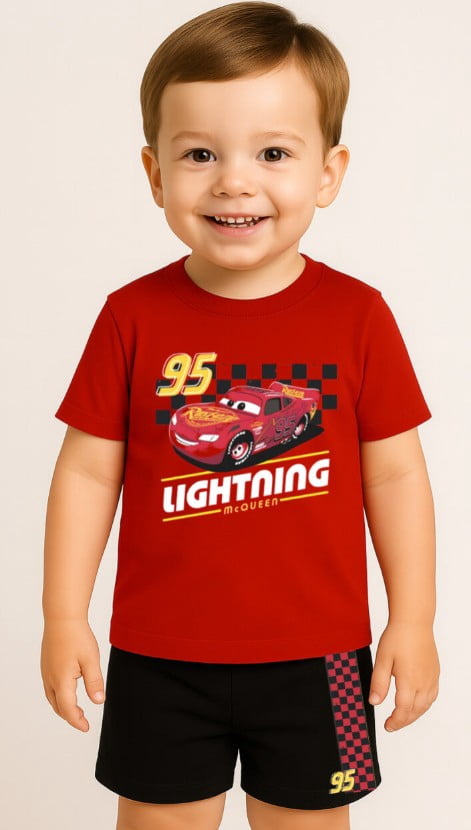 Disney Lightning Mcqueen Toddler 2 Piece Set, 2T-4T (Boy's) - Walmart.com
