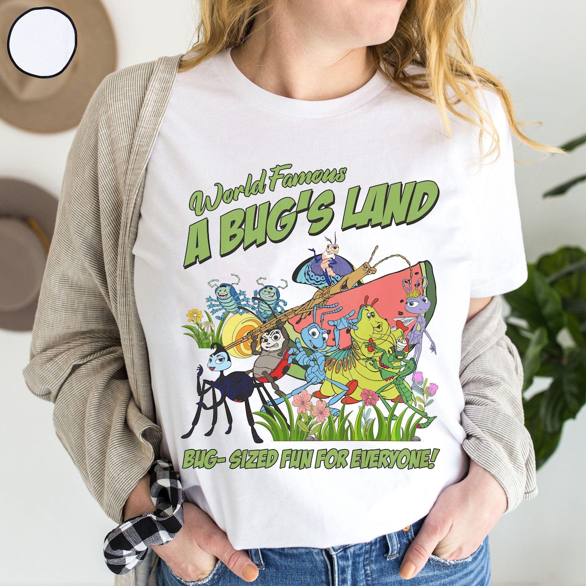 Disney A Bug'S Life Flik Heimlich Shirt, A Bug'S Land Disney California ...