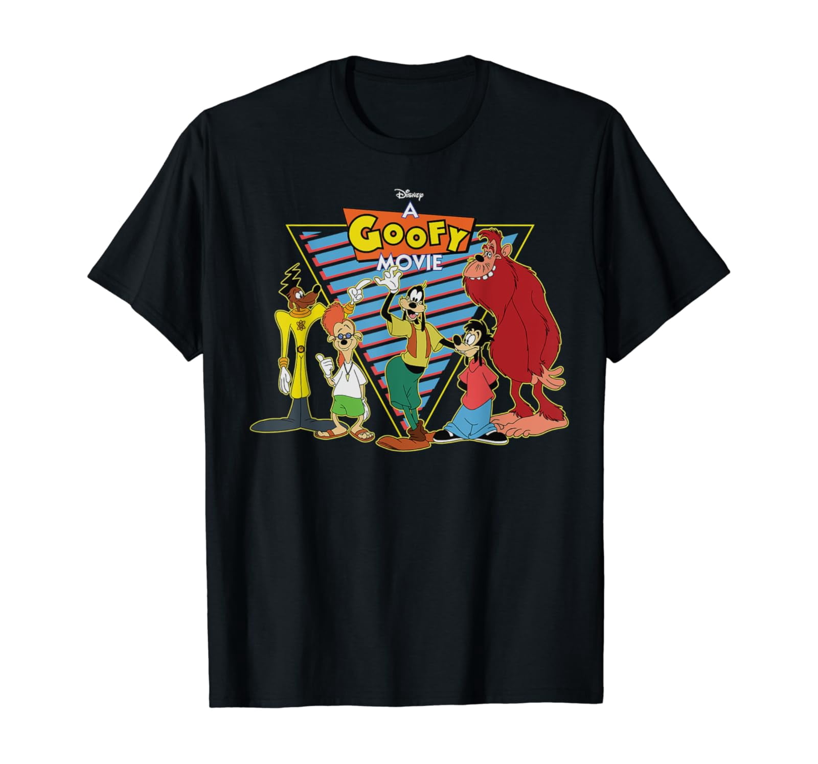Disney A Goofy Movie Crew 90S Retro Max Powerline T-Shirt - Walmart.com