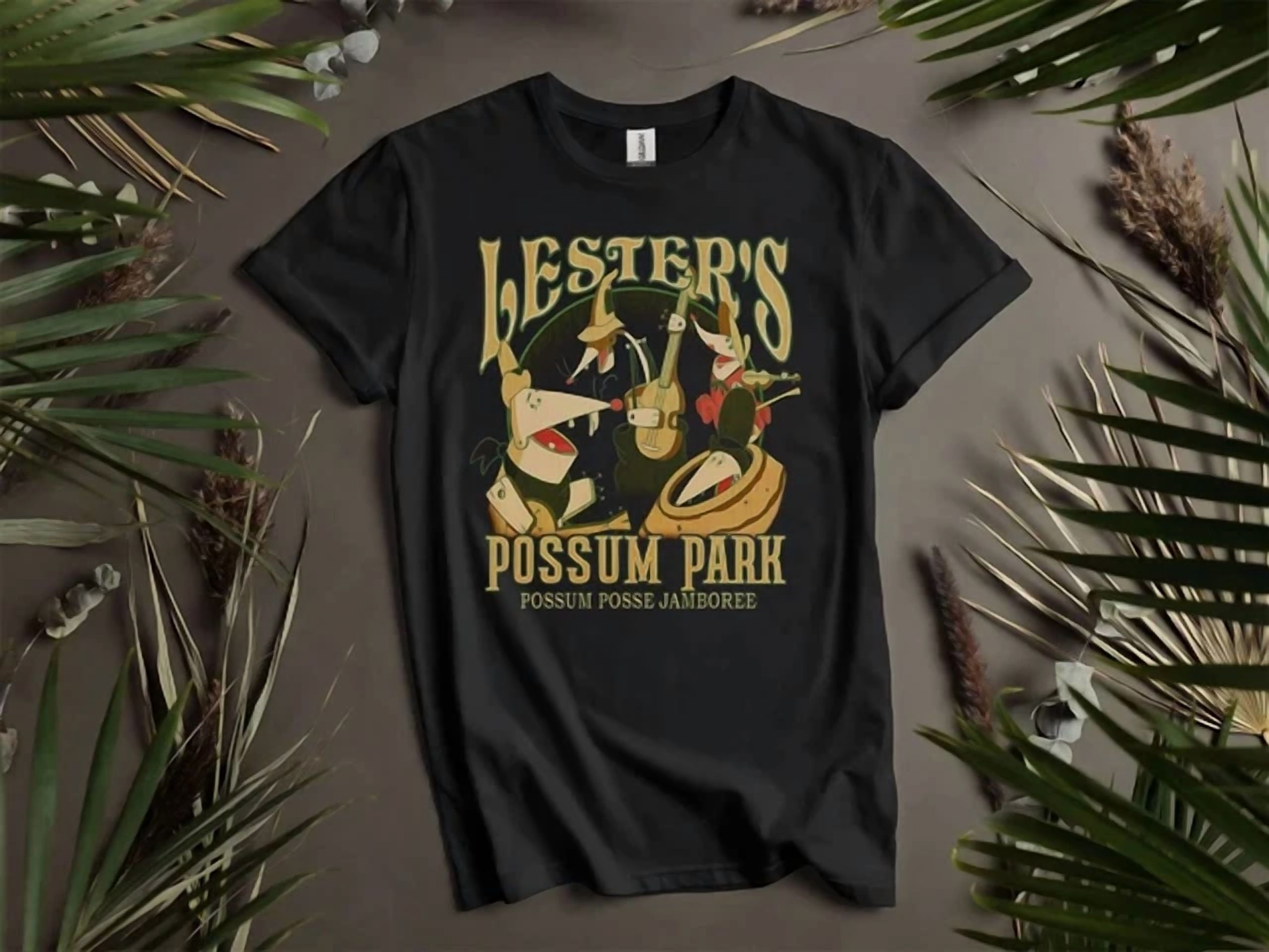 Disney A Goofy Movie Lester's T-shirt Men Women Unisex 2025 ,Black ...