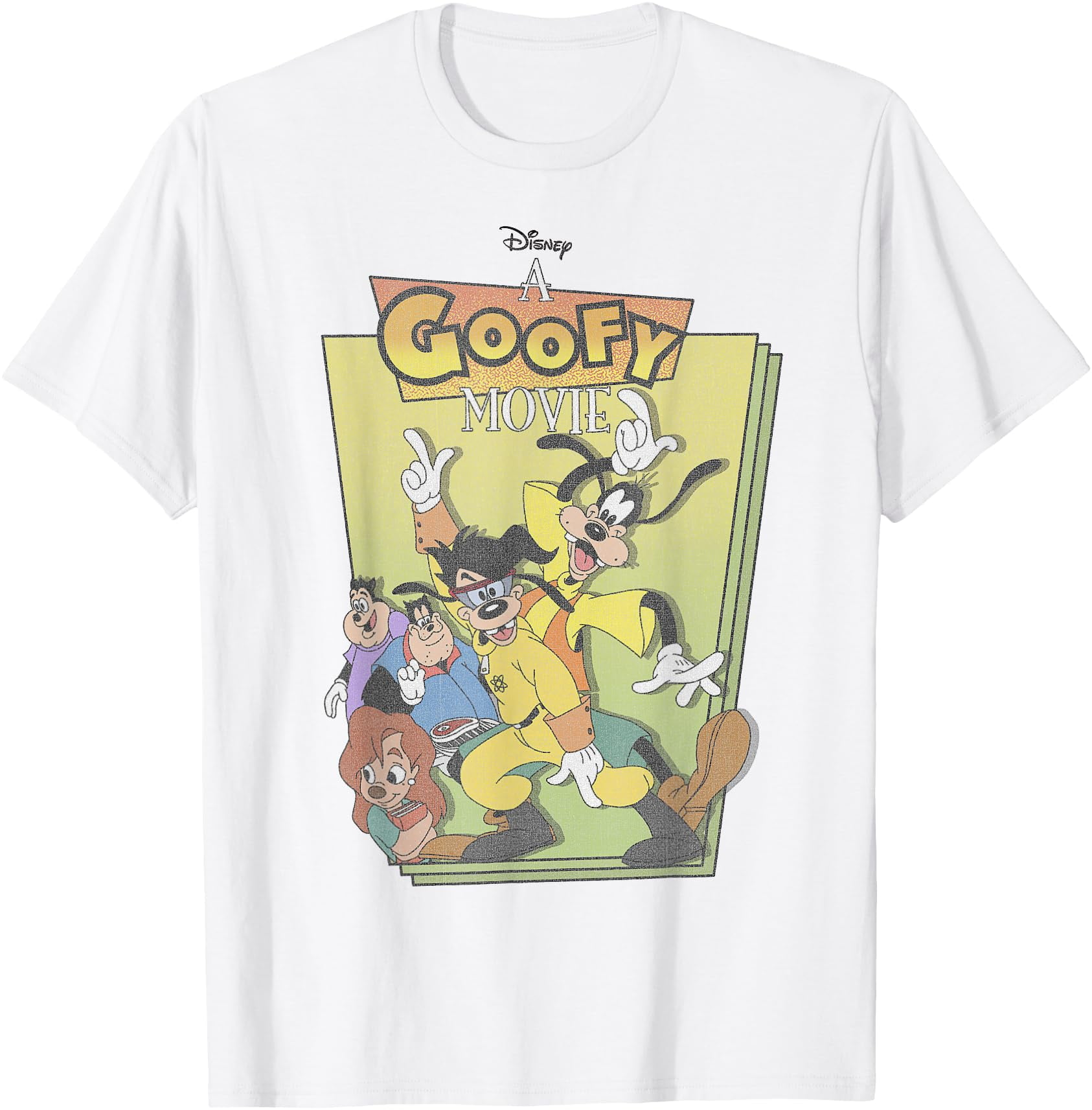 Disney A Goofy Movie Max Powerline Dance Logo T-Shirt - Walmart.com