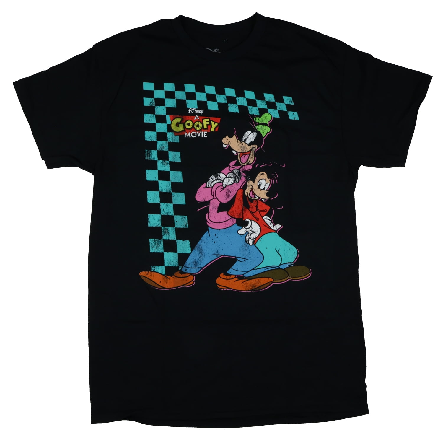 Disney A Goofy Movie T-Shirt Men's Goofy and Max Distressed ...