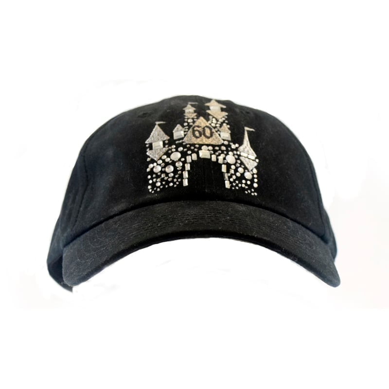 Disney Adult Hat - Disneyland 60th Anniversary Celebration, Black ...