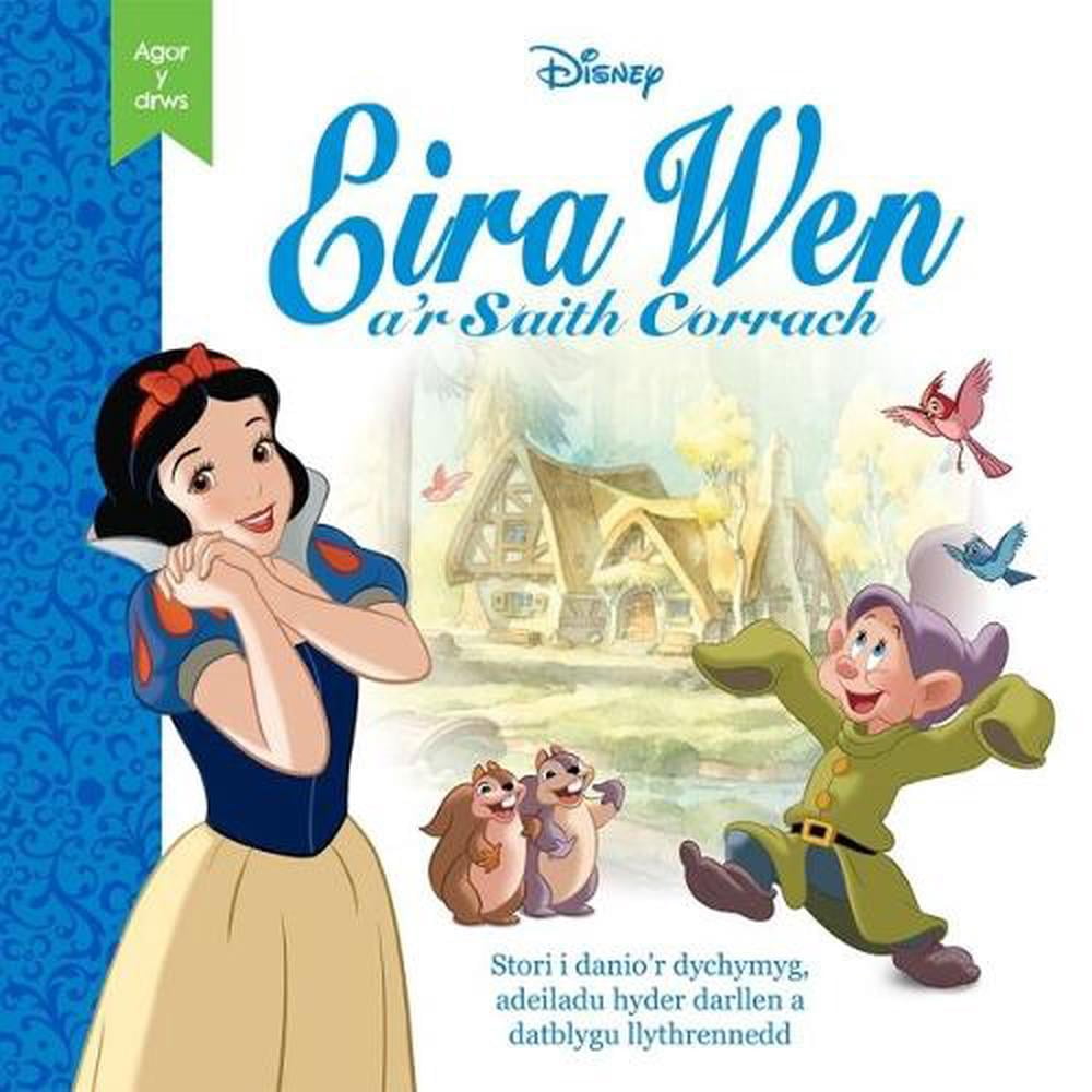 Disney Agor y Drws: Eira Wen a'r Saith Corrach Disney (Hardcover ...