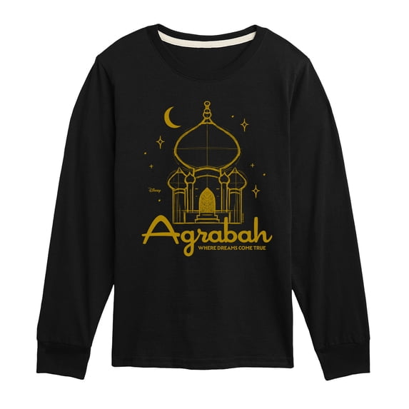 Disney - Agrabah - Youth Boys Long Sleeve Graphic T-Shirt - Walmart.com