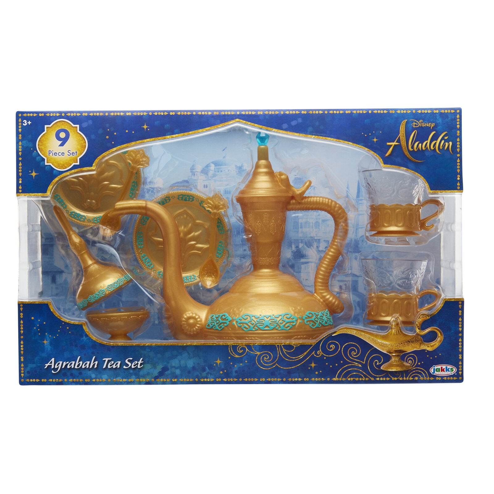 Disney Aladdin Agrabah Tea Set Toy New with Box - Walmart.com