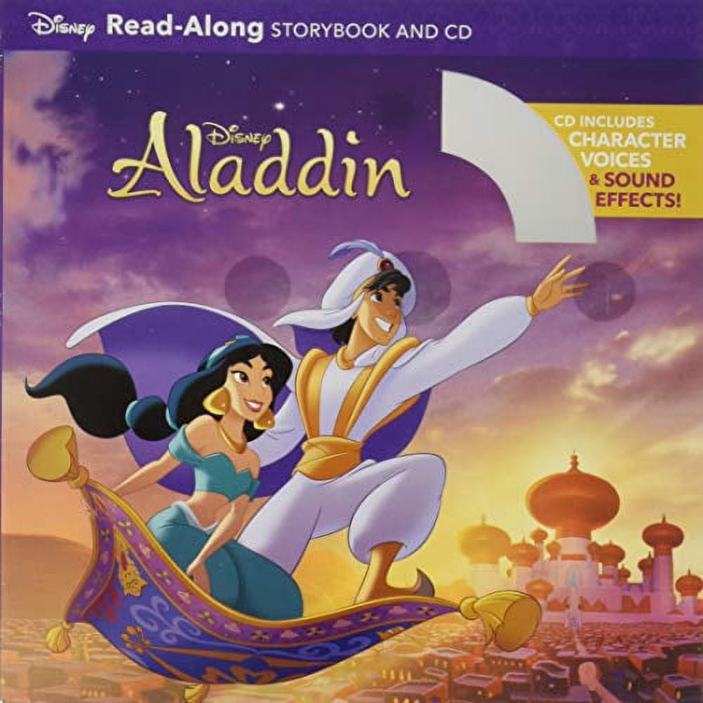Pre-Owned Disney Aladdin (Aladdin: Read-Along Storybook and CD) Paperback - Walmart.com