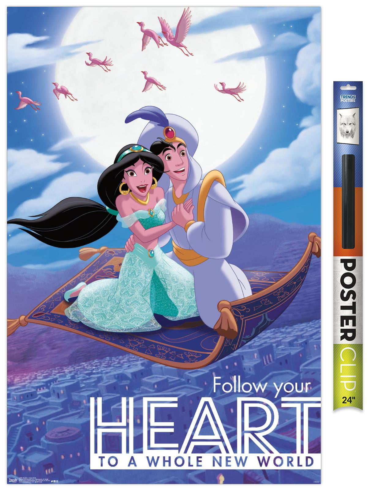 Disney Aladdin - Carpet Ride Wall Poster, 22.375" x 34" - Walmart.com