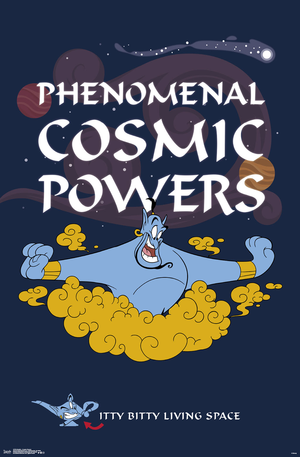 Disney Aladdin - Cosmic Powers Wall Poster, 22.375" x 34" - Walmart.com