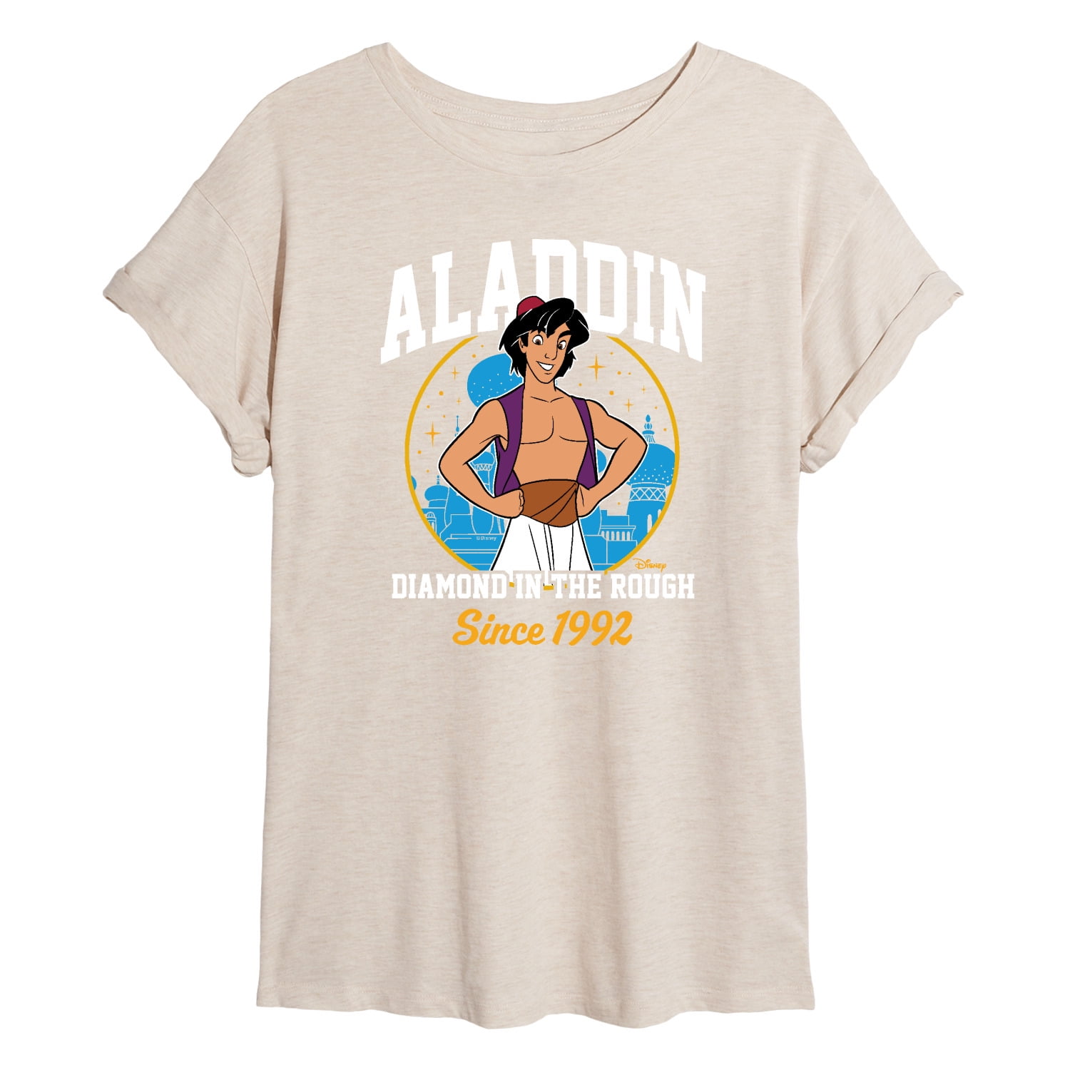 Disney Aladdin - Diamond in The Rough Since 1992 - Juniors Ideal Flowy ...