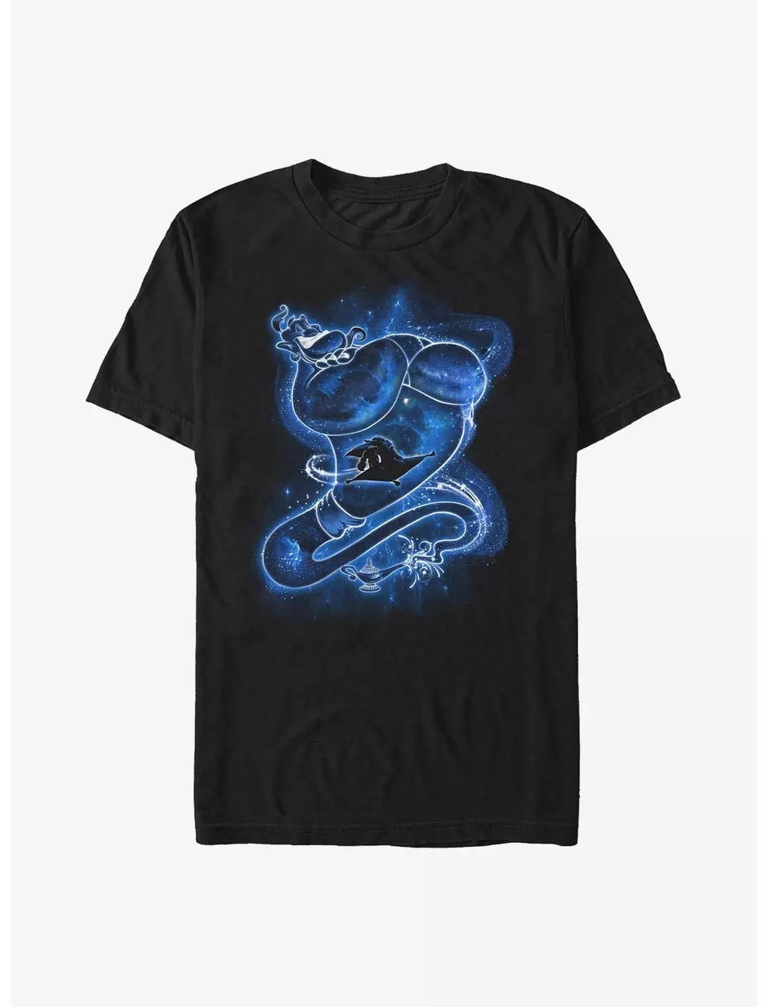 Disney Aladdin Galactic Genie Cosmic Nebula Starry Magic Lamp Wishes T ...