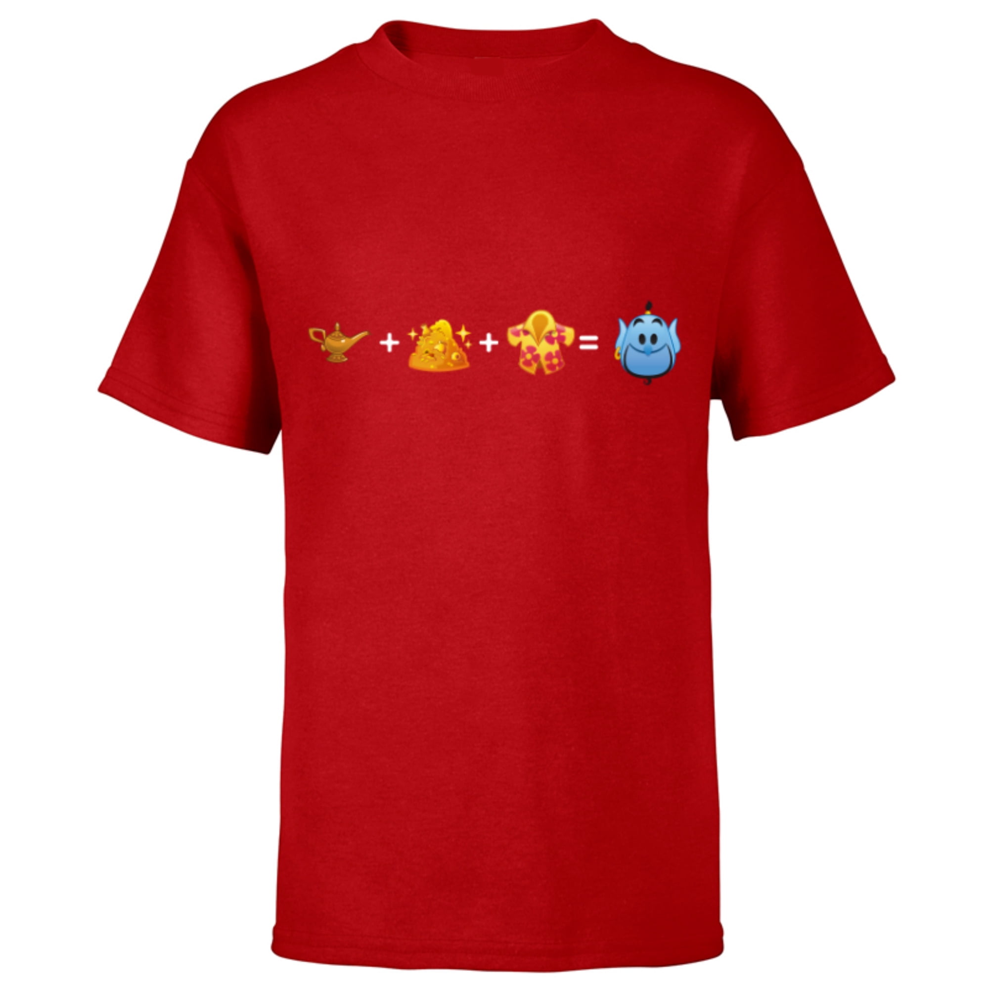 Disney Aladdin Genie Emoji Code Formula - Short Sleeve T-Shirt for Kids ...