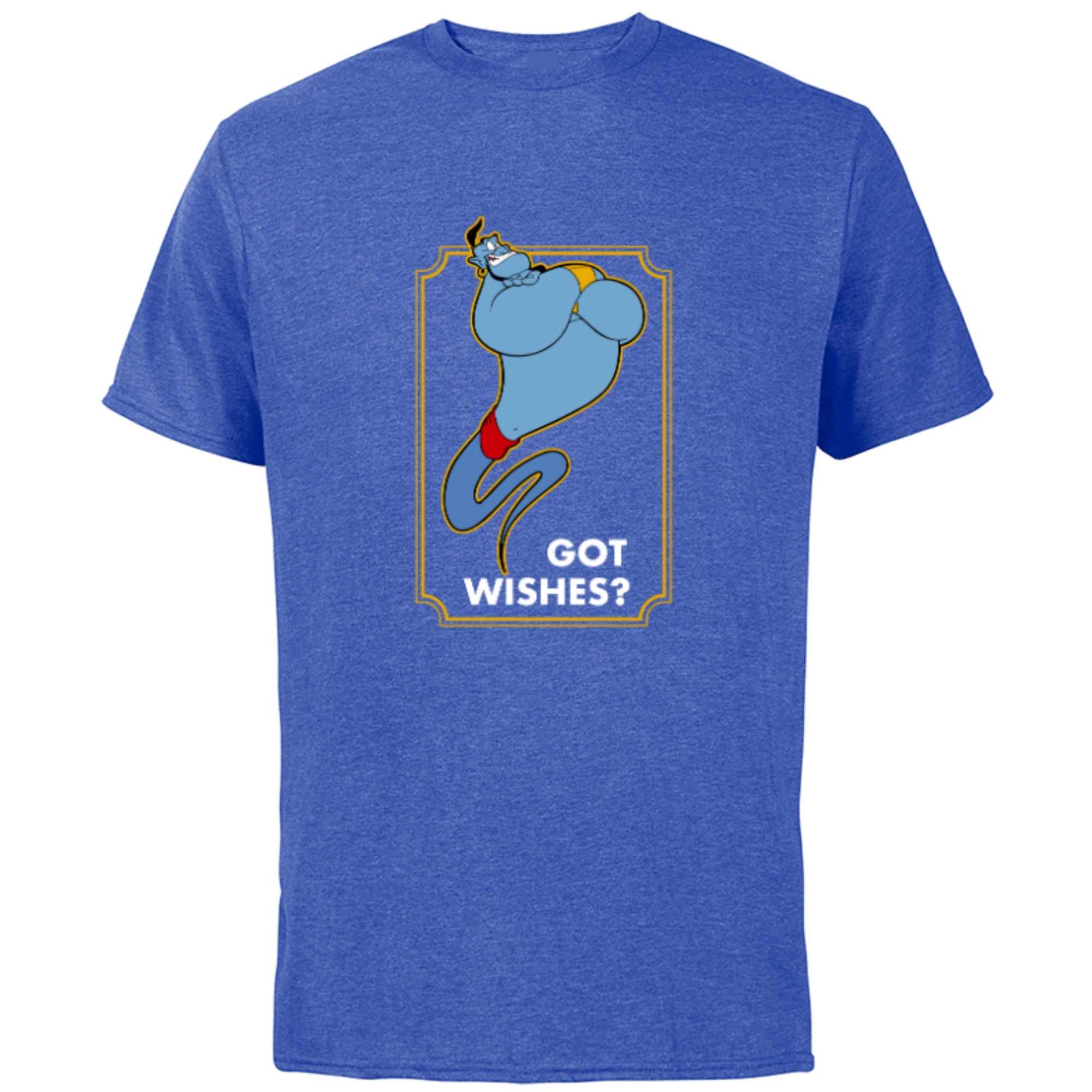 Disney Aladdin Genie Got Wishes Men's - Short Sleeve Cotton T-Shirt for ...