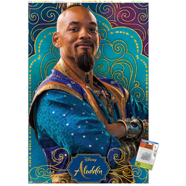 Disney Aladdin - Teaser Wall Poster, 14.725" x 22.375" - Walmart.com