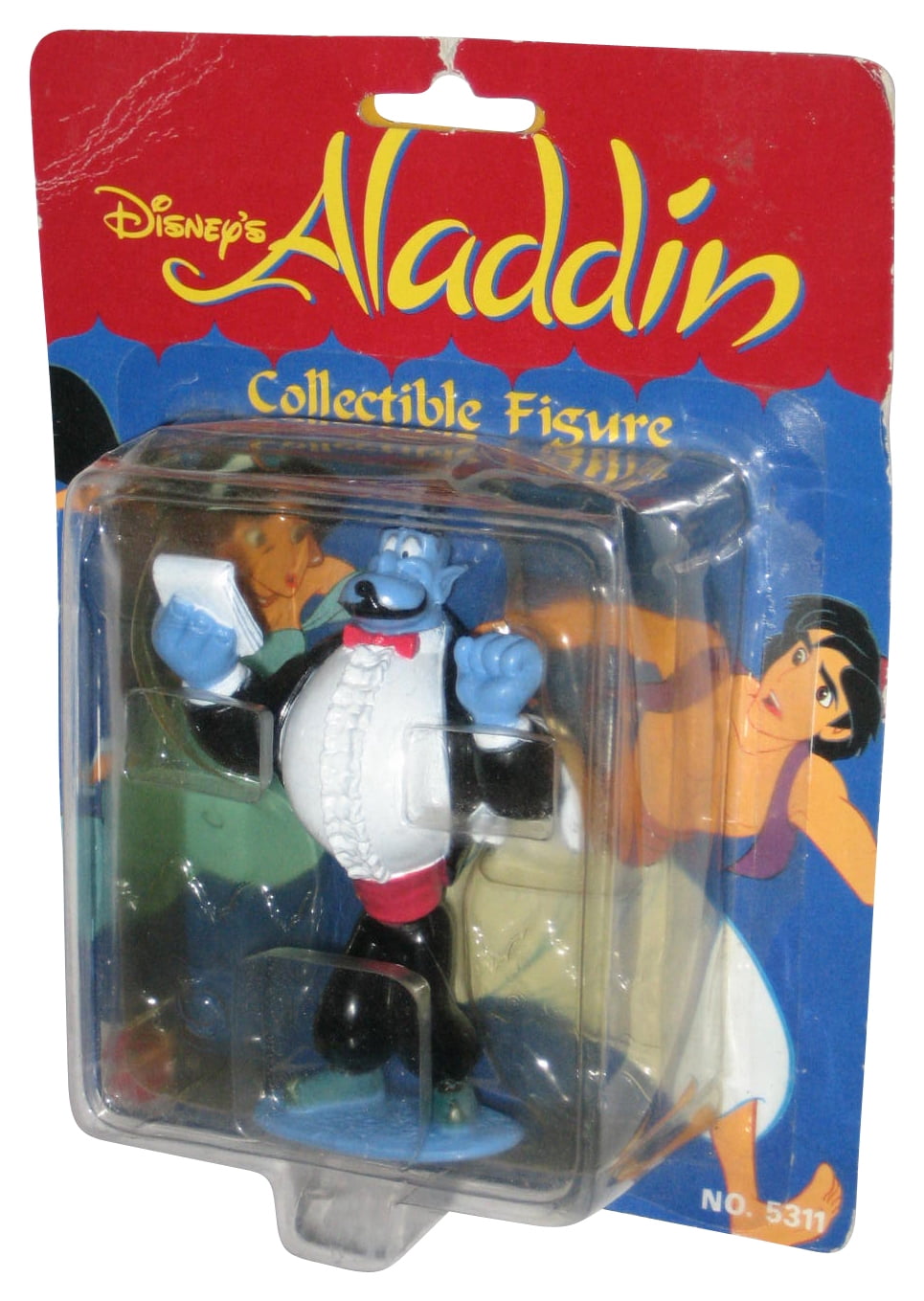 Disney Aladdin Genie Waiter Mattel Collectible Toy Figure - (Damaged ...