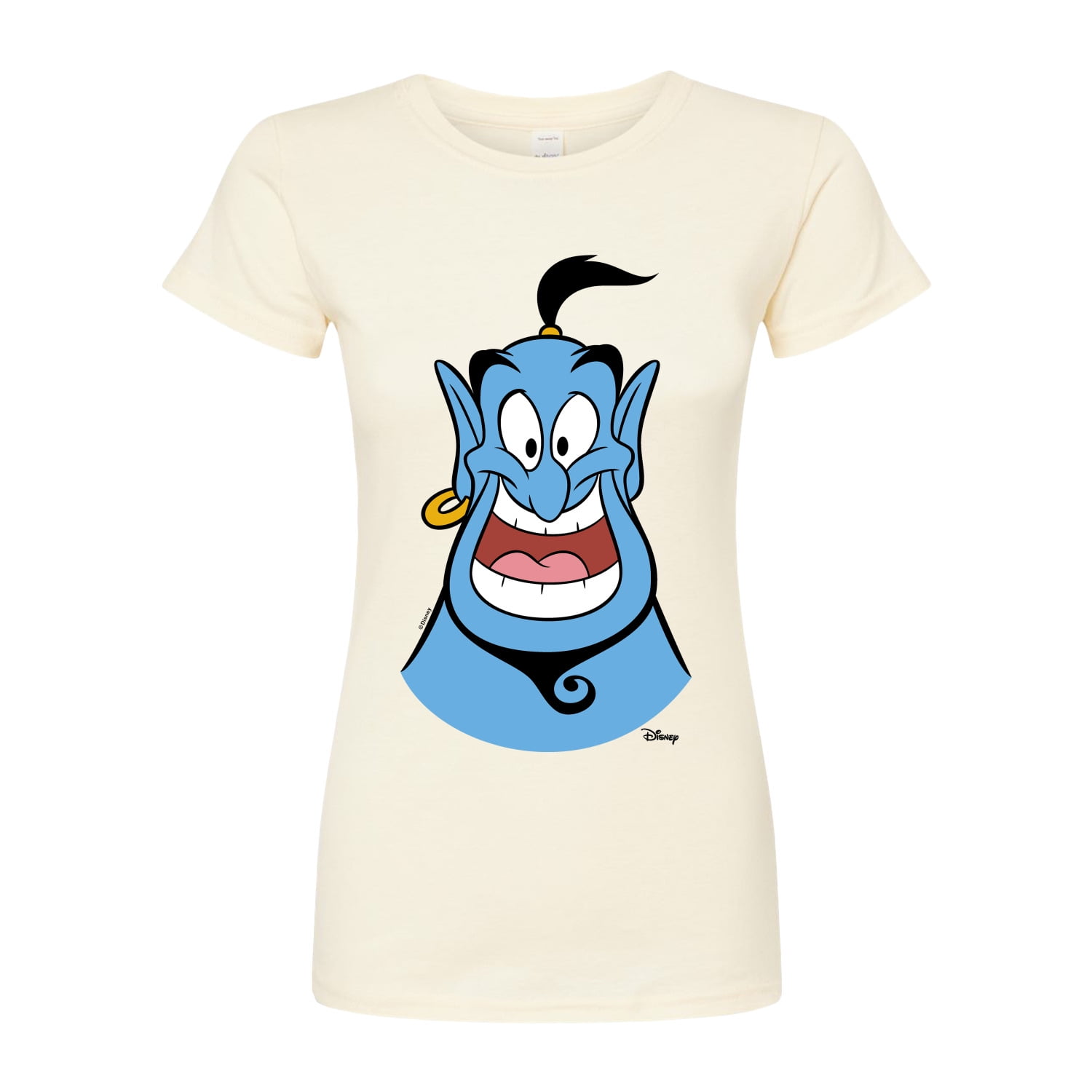 Disney Aladdin - Genie is Surprised - Juniors Fitted Graphic T-Shirt ...