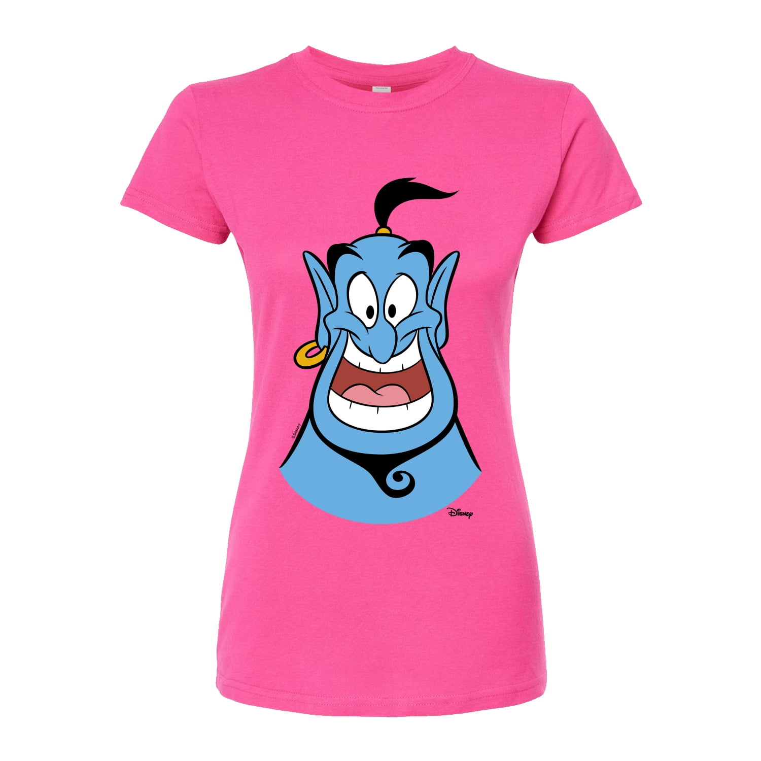 Disney Aladdin - Genie is Surprised - Juniors Fitted Graphic T-Shirt ...