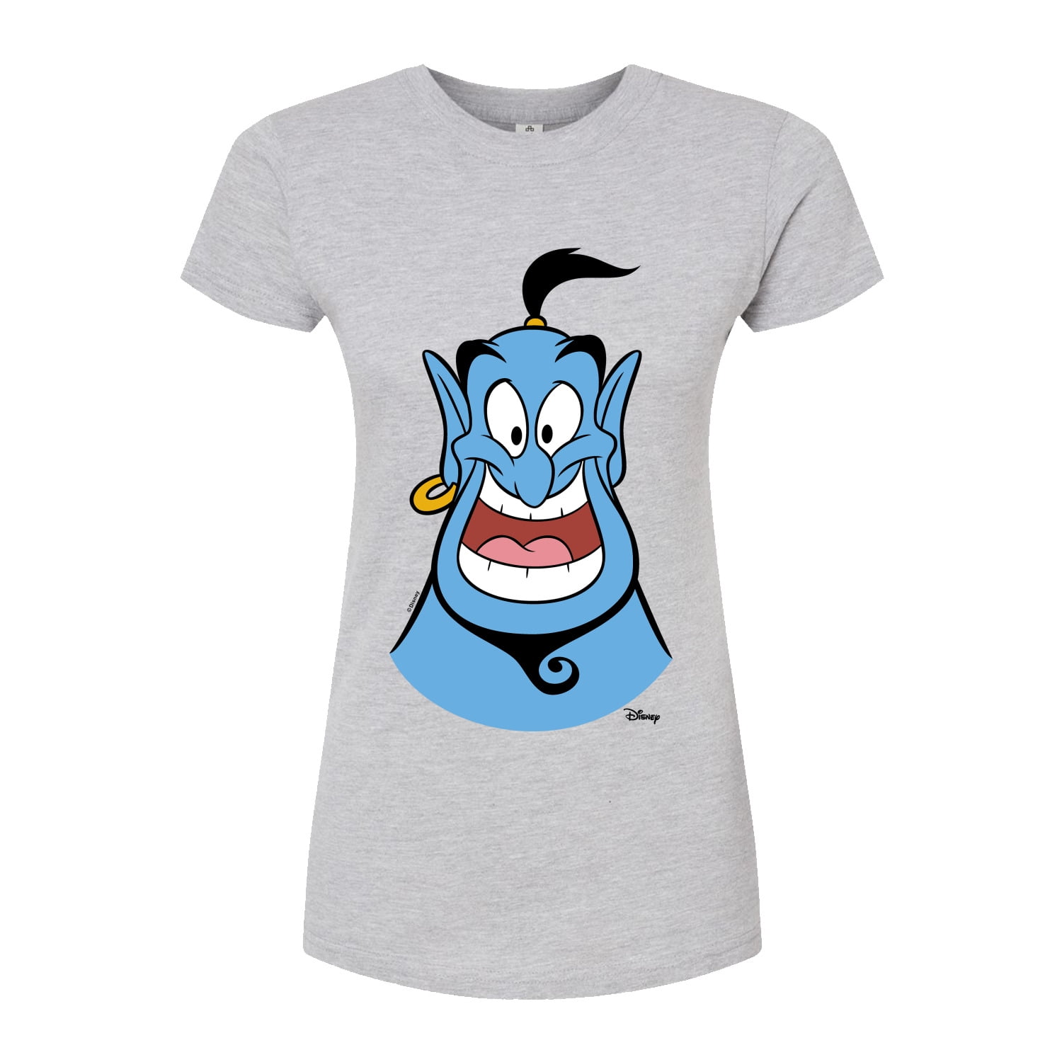 Disney Aladdin - Genie is Surprised - Juniors Fitted Graphic T-Shirt ...