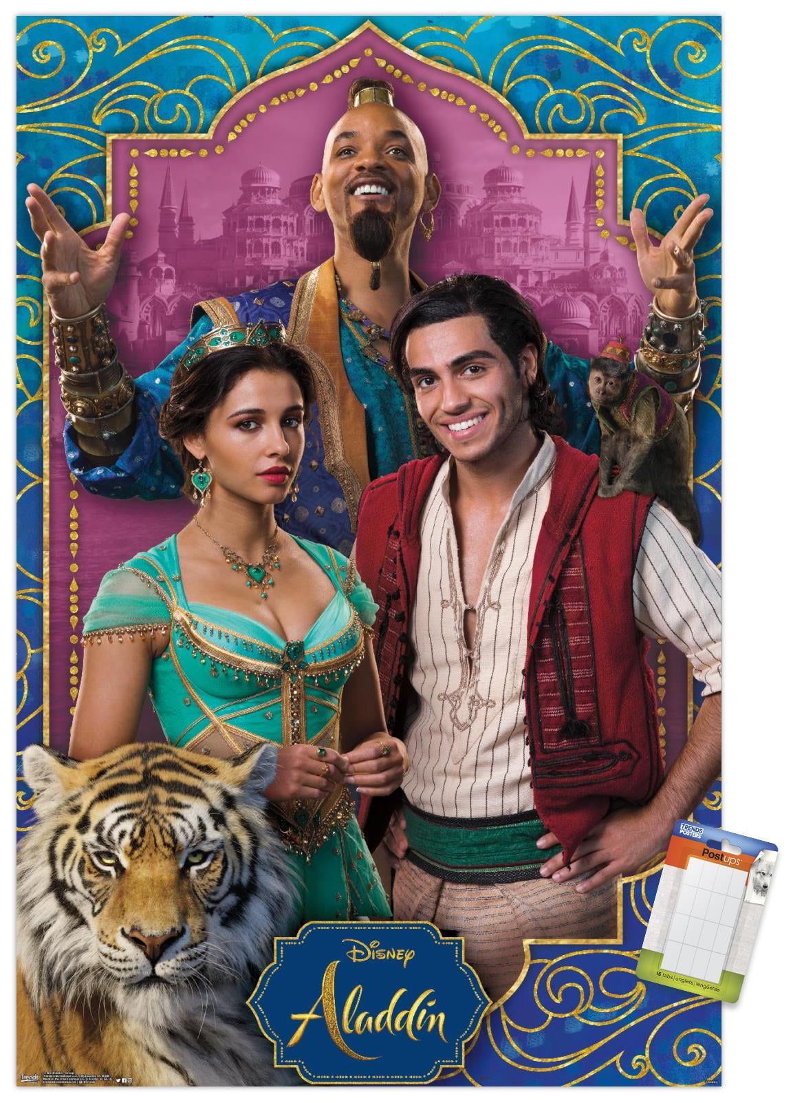 Disney Aladdin - Group Wall Poster, 22.375" x 34" - Walmart.com