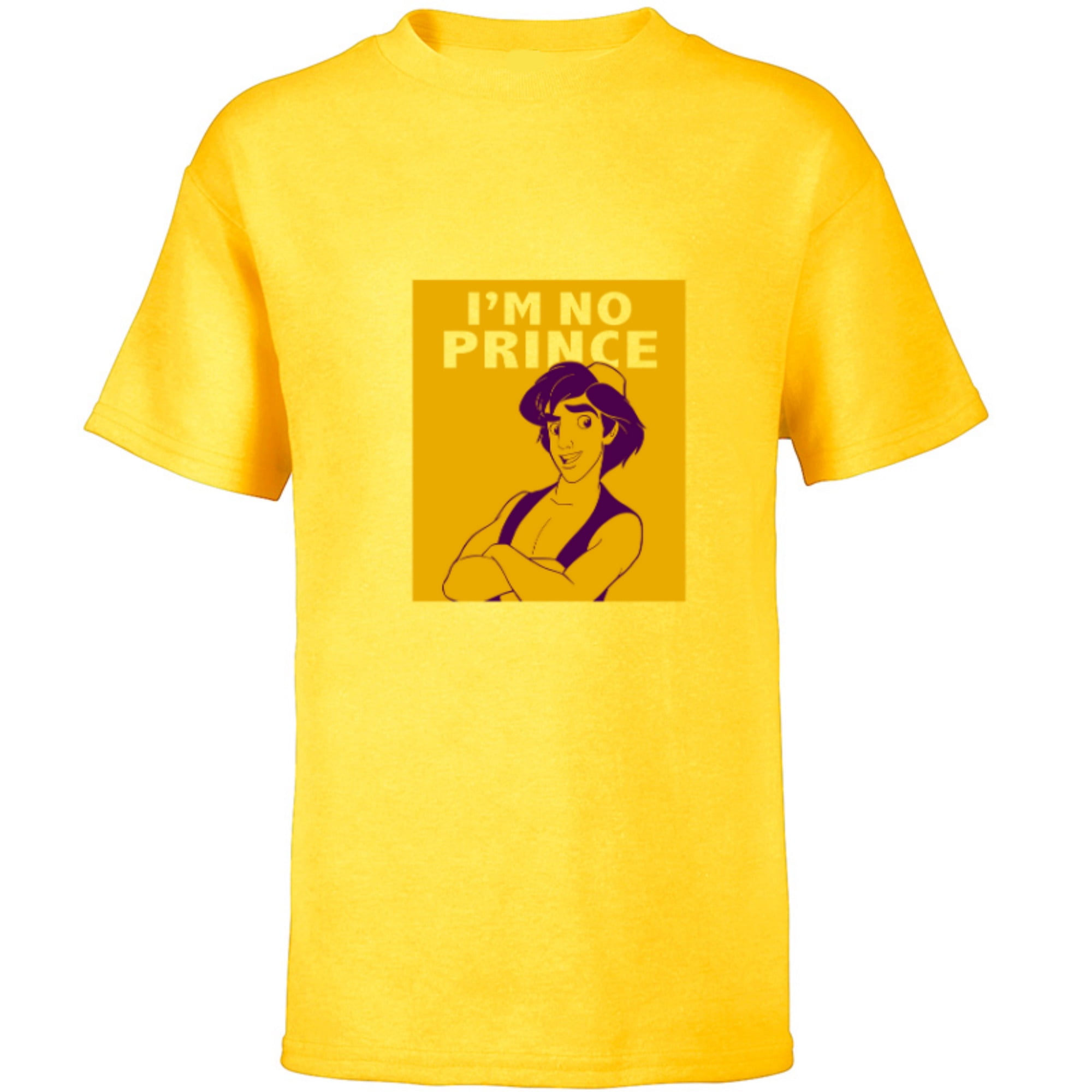 Disney Aladdin I'm No Prince - Short Sleeve T-Shirt for Kids ...