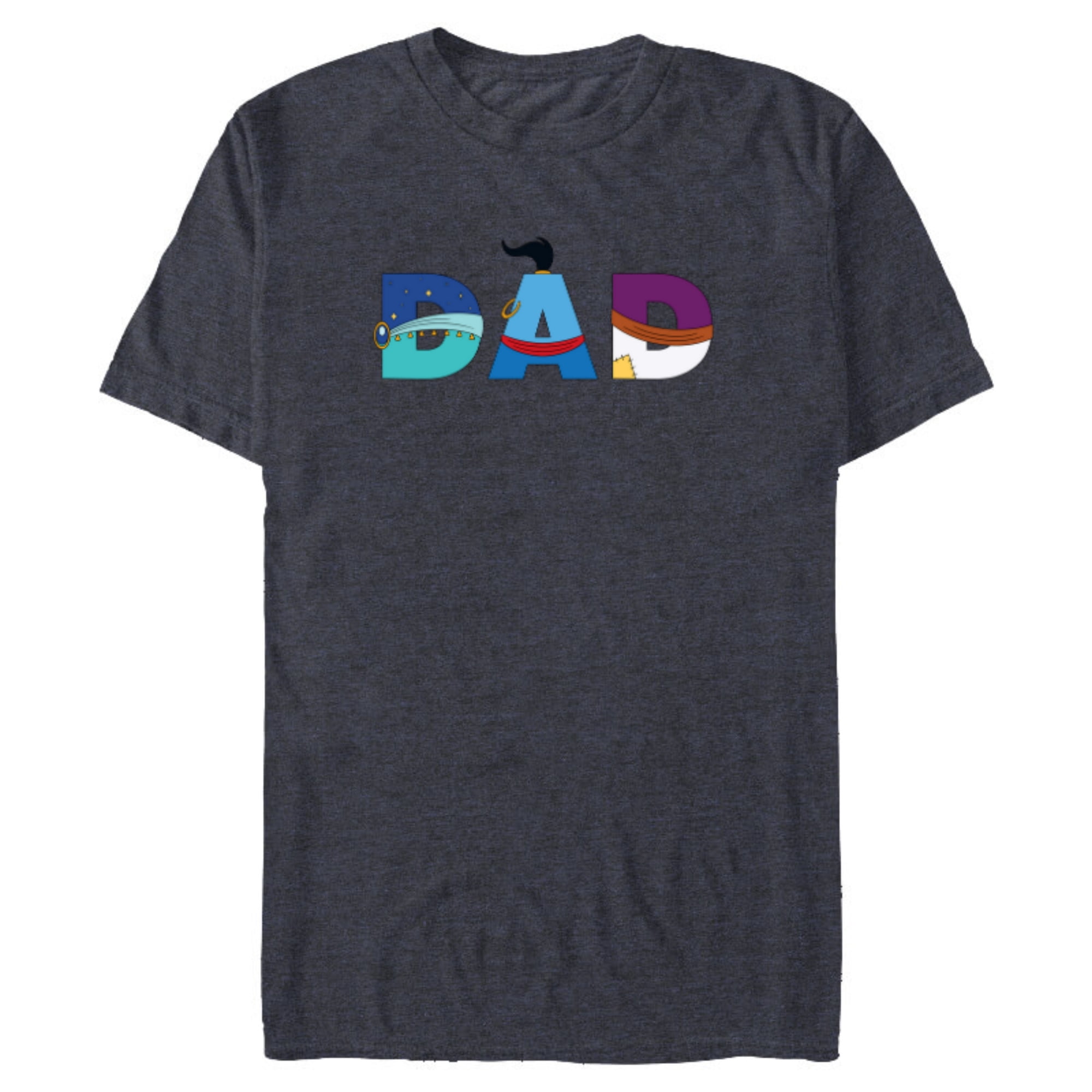 Disney Aladdin Jasmine Genie Father’s Day Birthday Dad - Short Sleeve ...