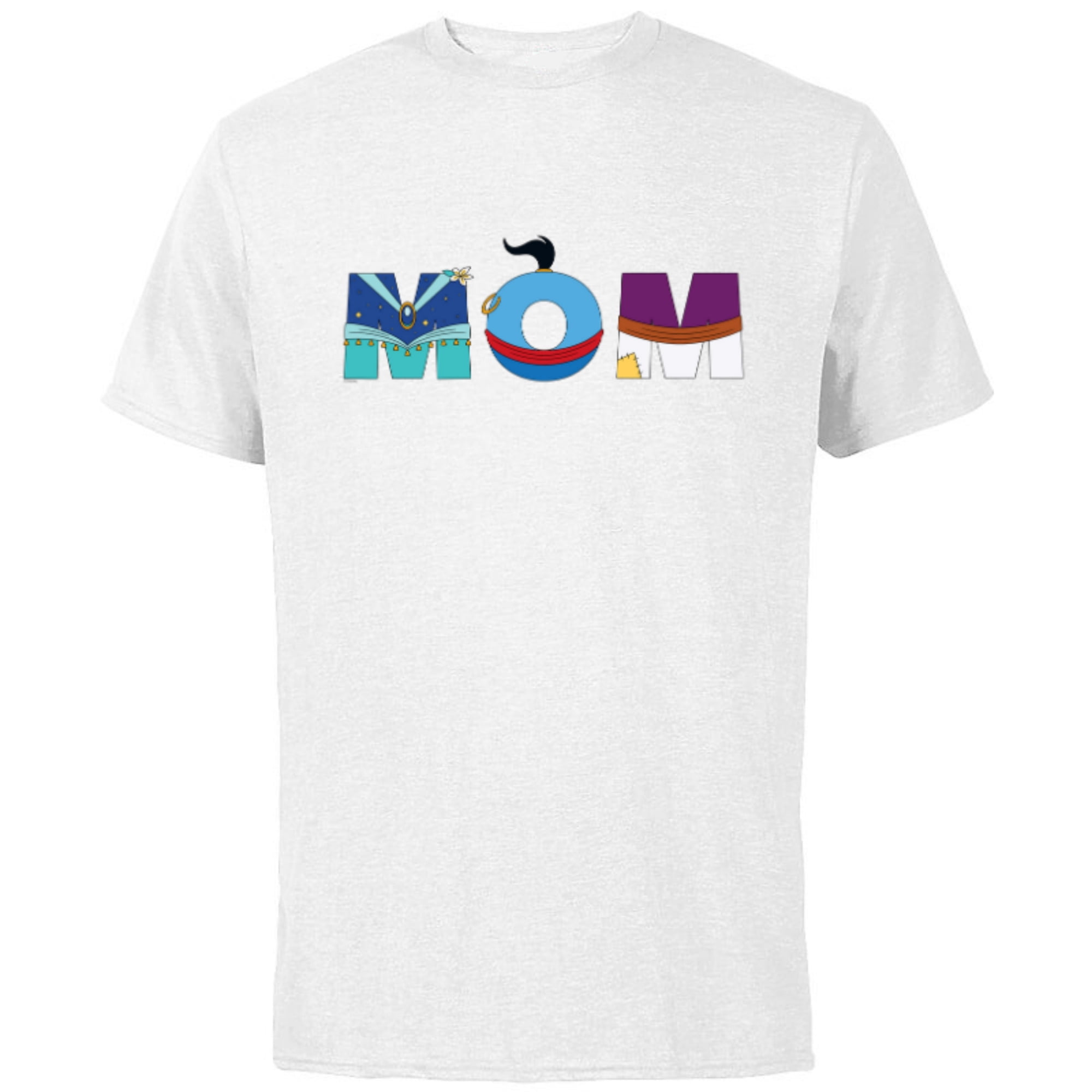 Disney Aladdin Jasmine Genie Mother’s Day Birthday Mom - Short Sleeve ...