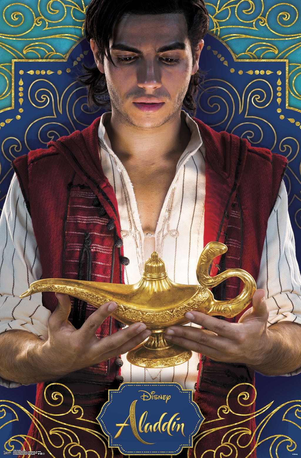 Disney Aladdin - Lamp Wall Poster, 22.375" x 34" - Walmart.com