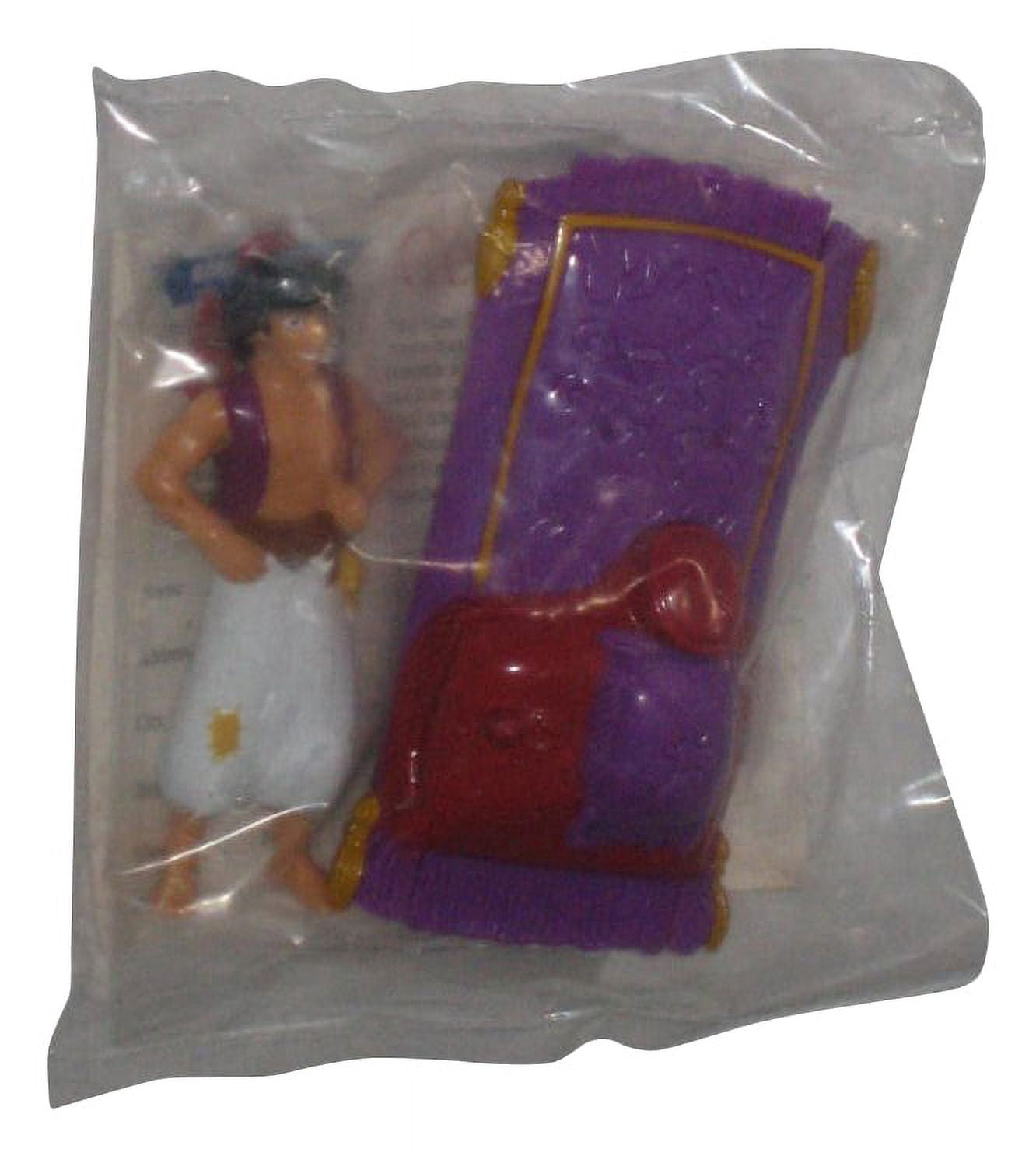 Disney Aladdin & Magic Carpet PullBack Toy (1992) Burger King 3-Inch ...