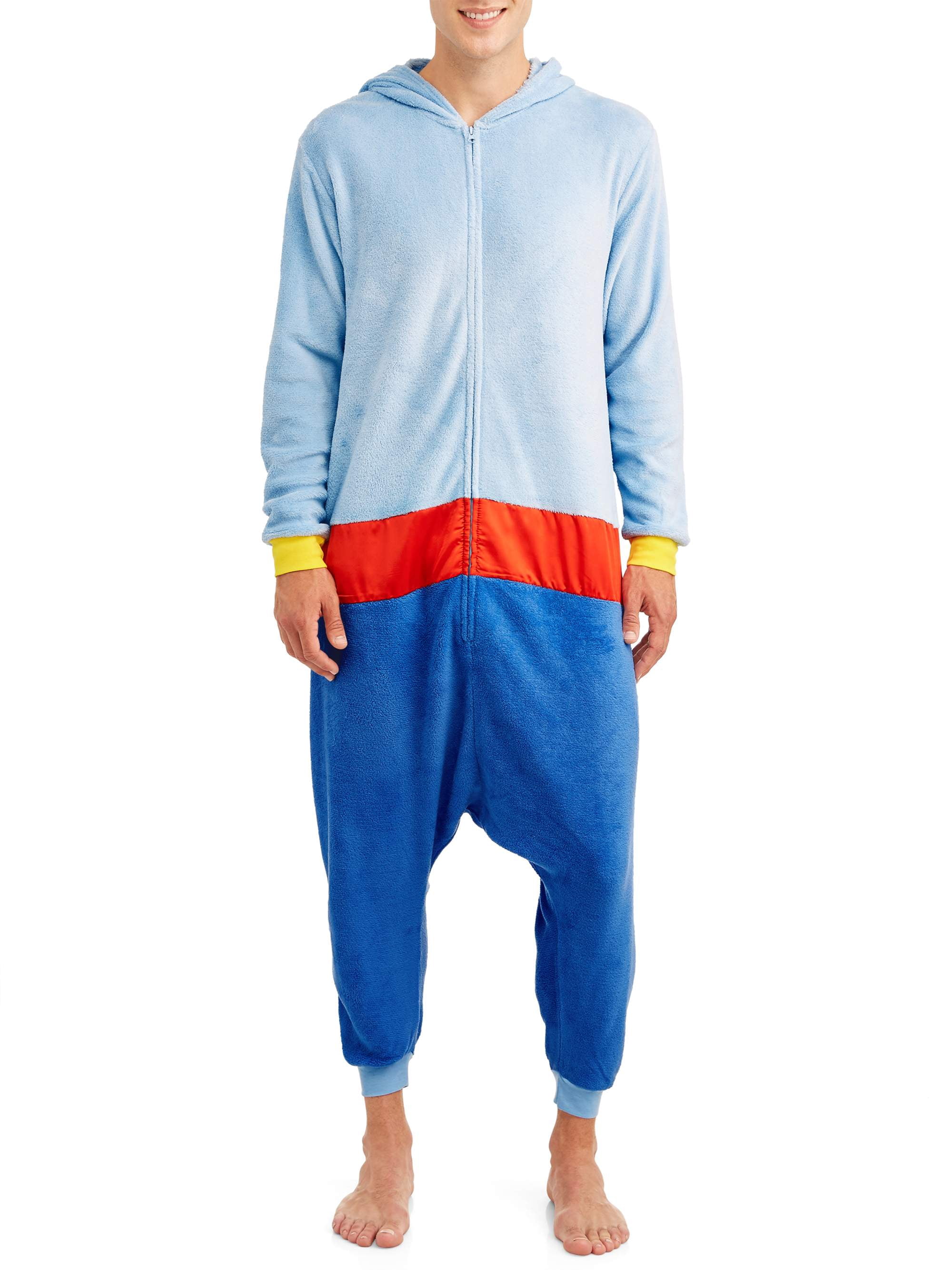 Disney Aladdin Men's Genie Kigarumi Plush Union Suit - Walmart.com