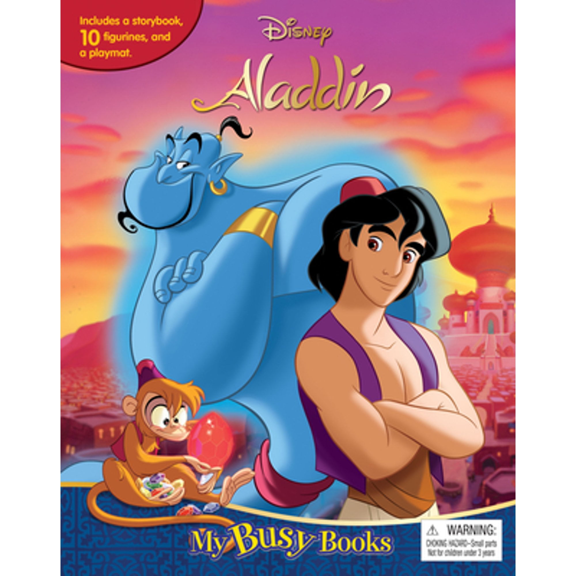 Pre-Owned Disney Aladdin My Busy Book (Hardcover) by Phidal Publishing ...