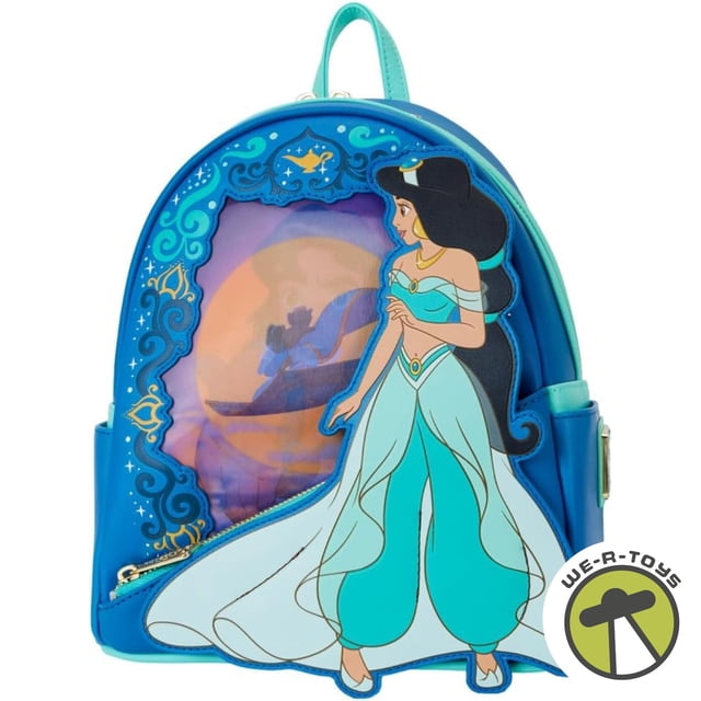 Disney Aladdin Princess Jasmine Lenticular Mini-Backpack Loungefly ...