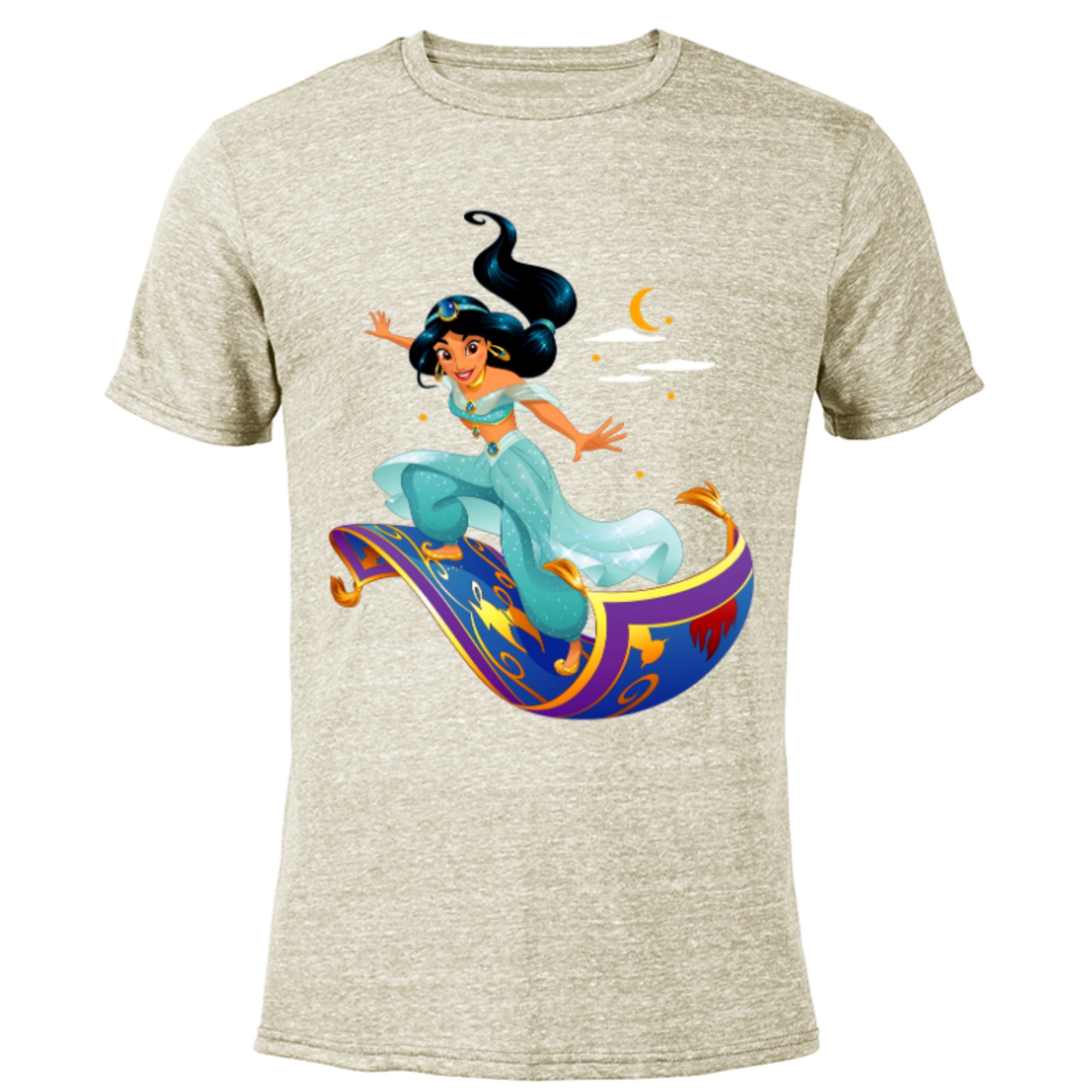 Disney Aladdin Princess Jasmine Magic Carpet Pose T-Shirt- Short Sleeve ...