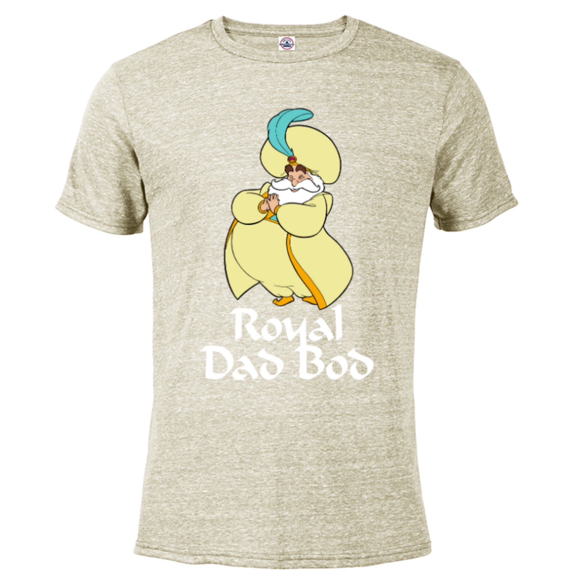 Disney Aladdin Sultan Royal Dad Bod - Short Sleeve Blended T-Shirt for ...
