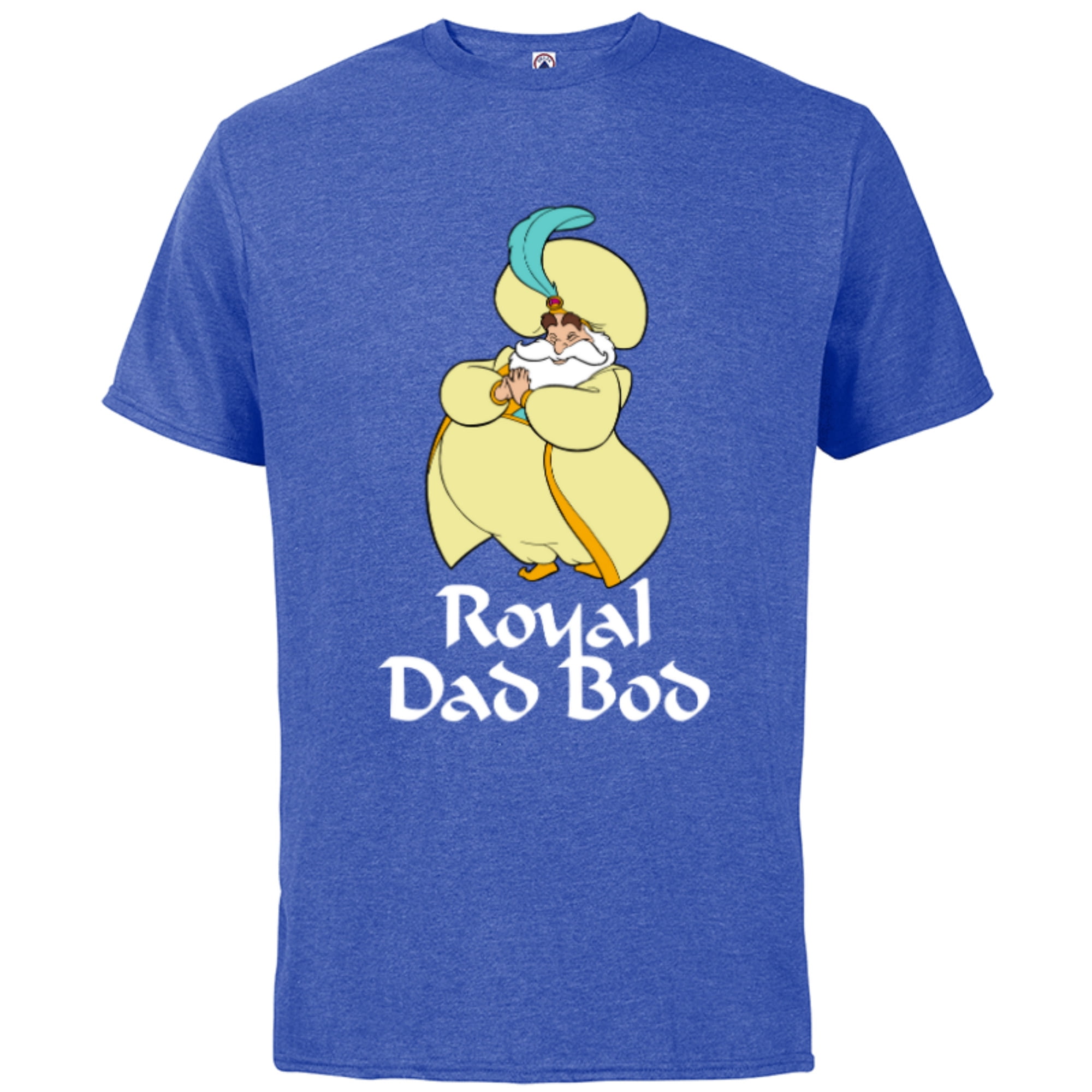 Disney Aladdin Sultan Royal Dad Bod - Short Sleeve Cotton T-Shirt for ...