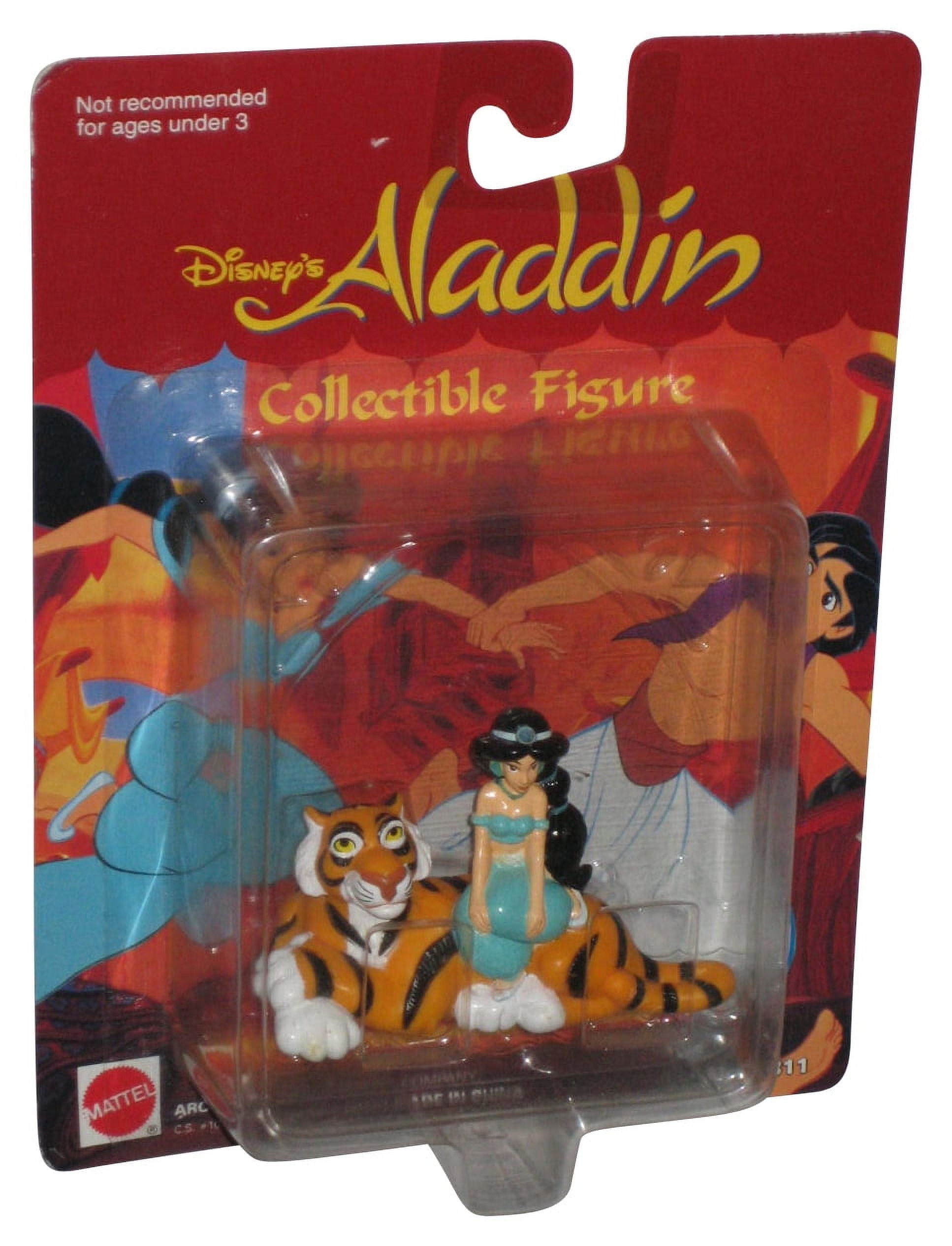 Disney Aladdin TV Series Jasmine & Rajah Mattel Collectible Toy Figure ...
