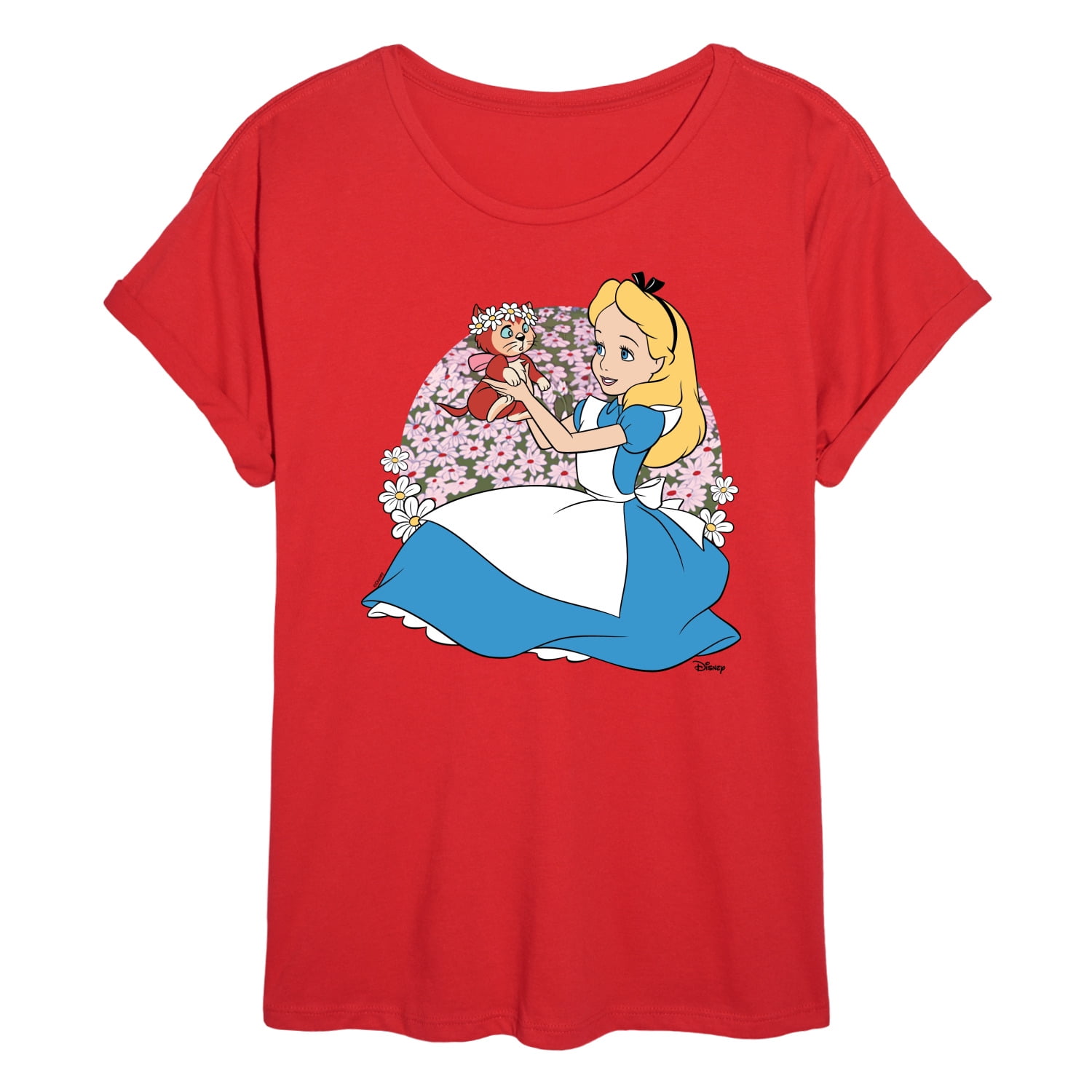 Disney - Alice In Wonderland - Alice And Dinah - Juniors Ideal Flowy ...