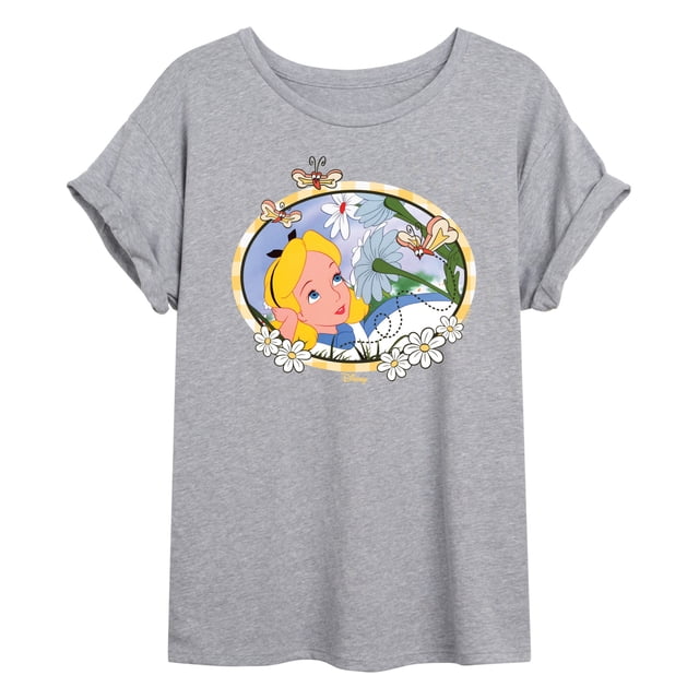 Disney - Alice In Wonderland - Alice Daisies - Juniors Ideal Flowy ...