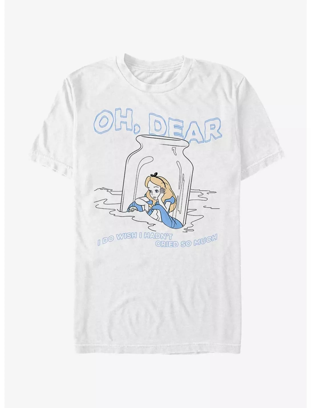 Disney Alice In Wonderland Dear Tears Ocean Scene Fantasy T-shirt ...