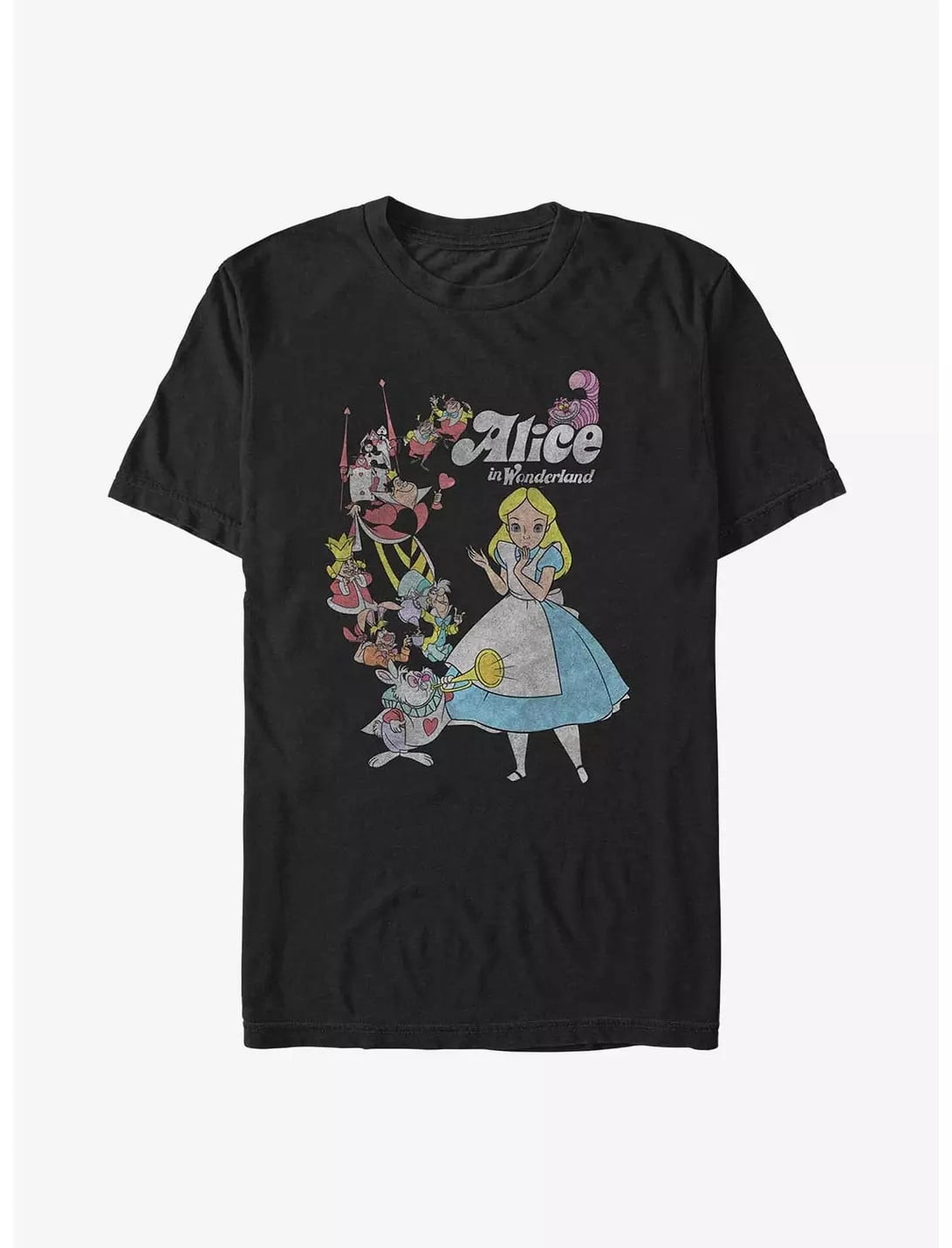 Disney Alice In Wonderland Group Mad Tea Party Character T-shirt ...