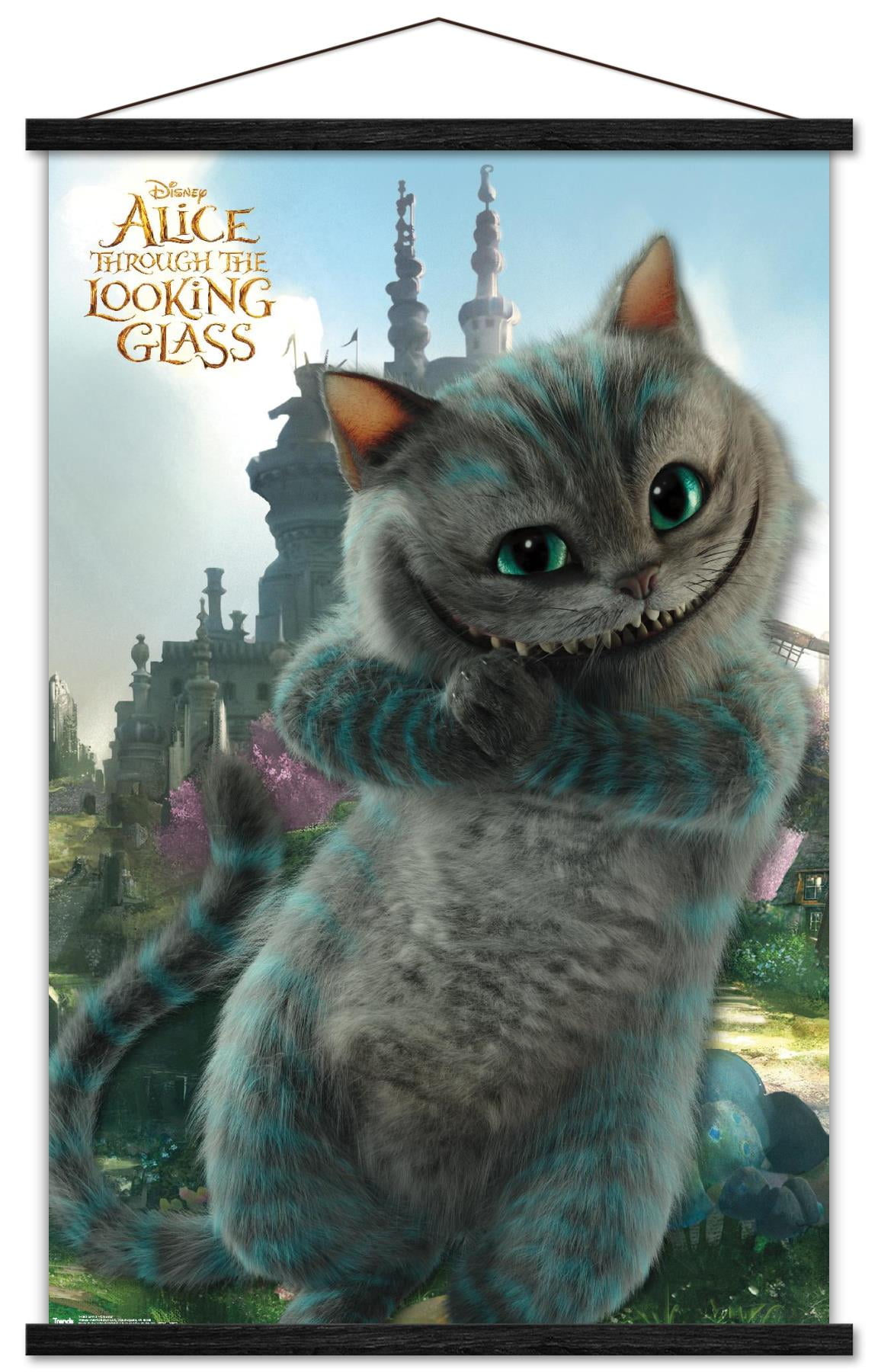 Disney Alice Through the Looking Glass - Chessur 40" x 24" Poster, by ...