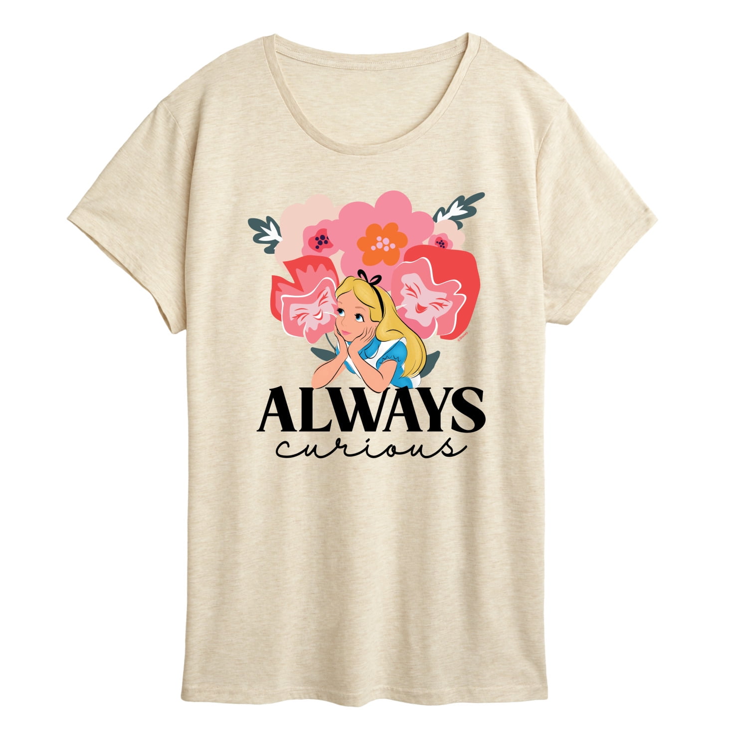 Disney - Alice in Wonderland - Alice Always Curious - Women's Short ...